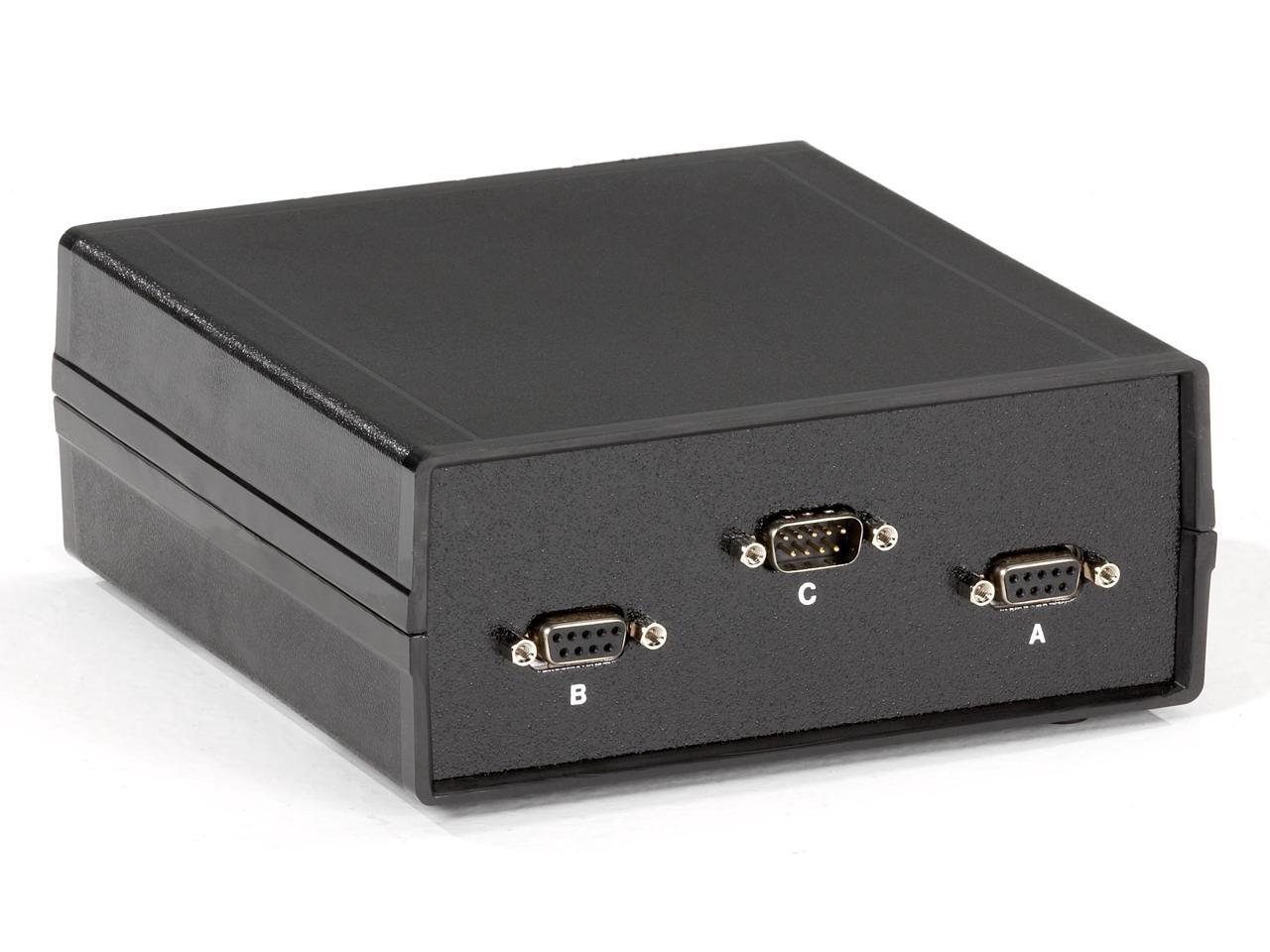 Black Box SWL030A-FFM Box Db9 Switches, (2) Female To (1) Male - 3 X ...