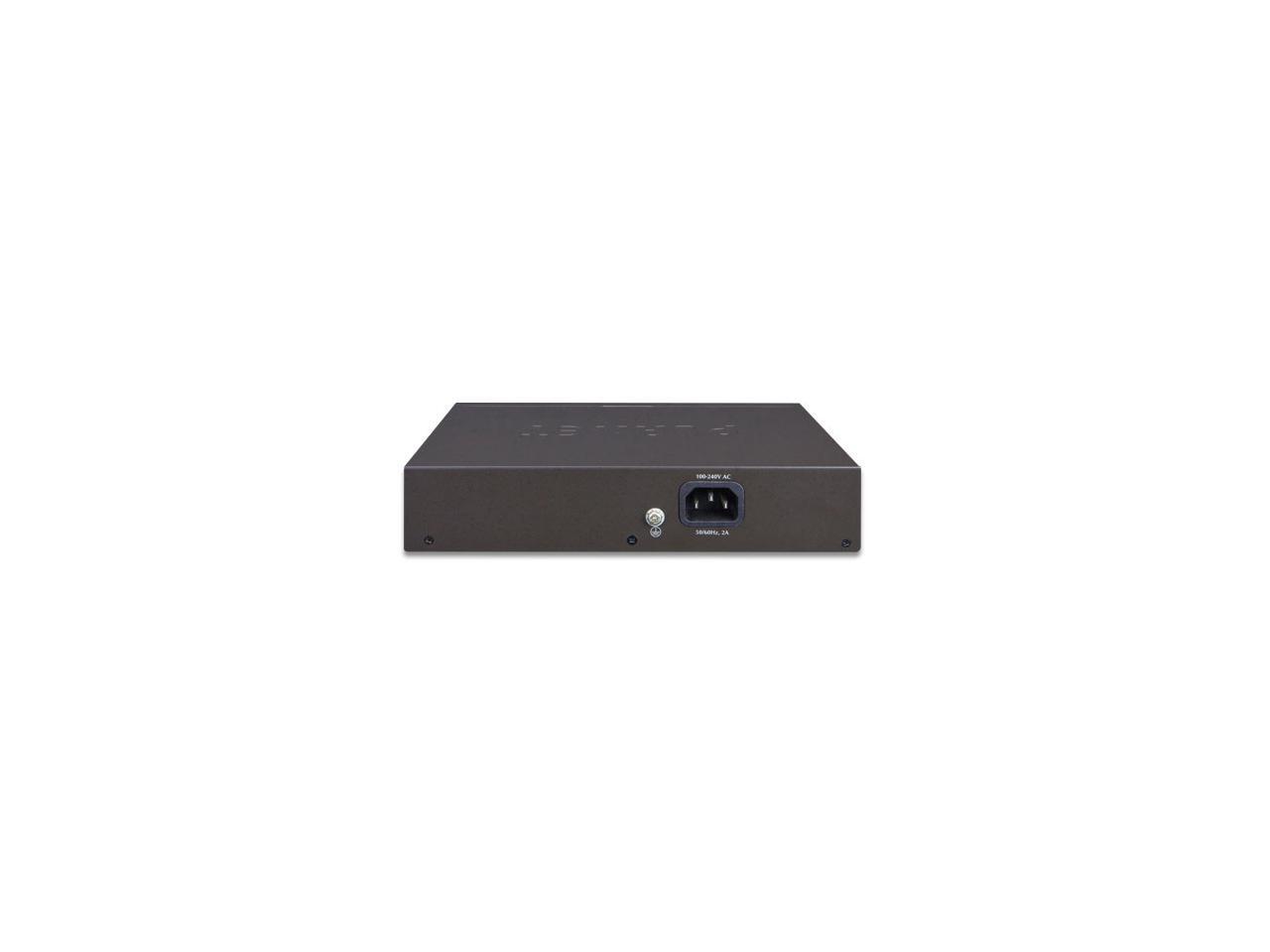 Planet GSD-804P 8-Port 10/100/1000 Mbps with 4-Port PoE Ethernet Switch ...