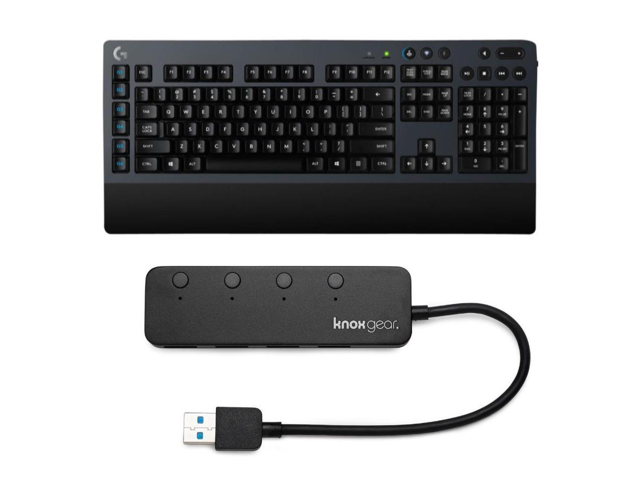 Logitech G613 Lightspeed Wireless Mechanical Gaming Keyboard with USB 3 ...