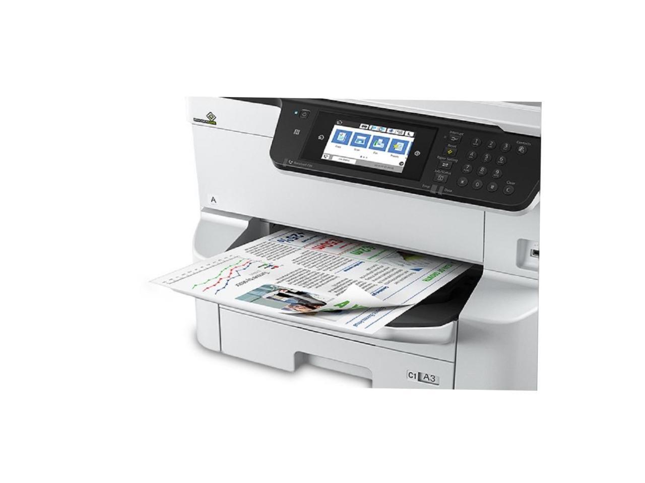 Epson WorkForce Pro WF-C8690 Inkjet Multifunction Printer - Color ...