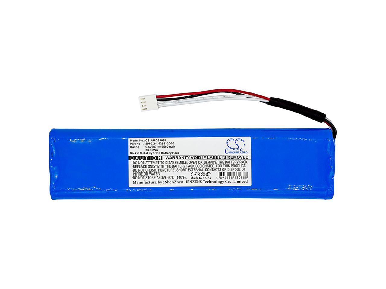 Battery for AEMC 525832D00 1060 4630 5050 Chauvin Arnoux 5070 Megger ...