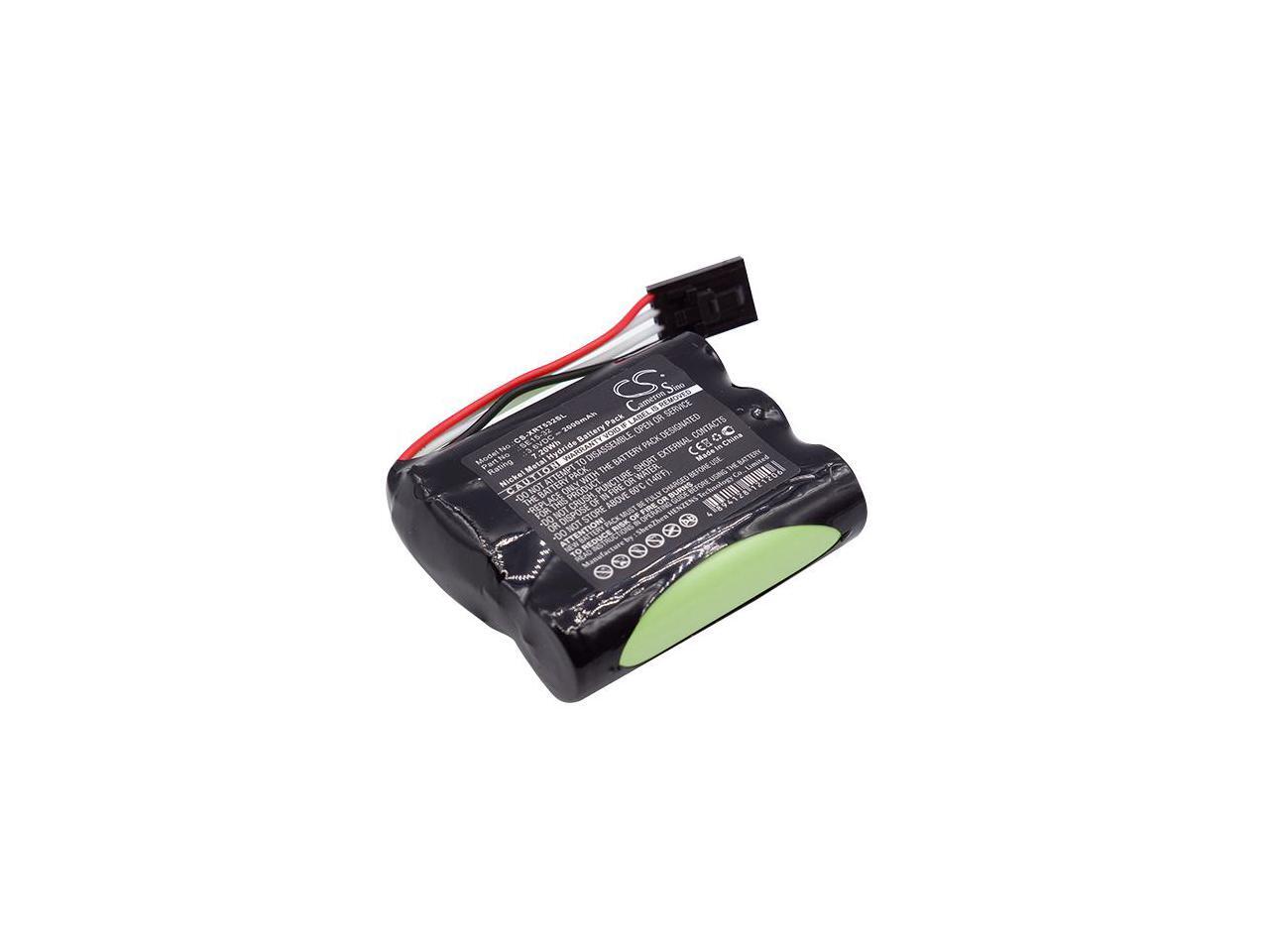 Replacement Battery for X-Rite SE15-32 3.6V 2000mAh Ni-MH CS-XRT532SL ...