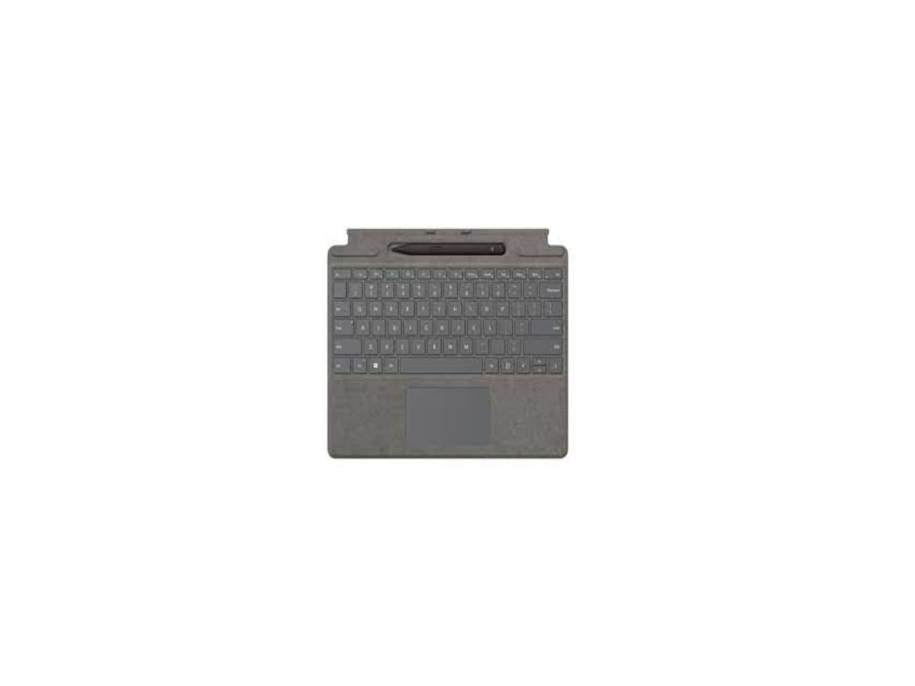 Microsoft 8XB-00061 Surface Pro Signature Keyboard Platinum - Newegg.com