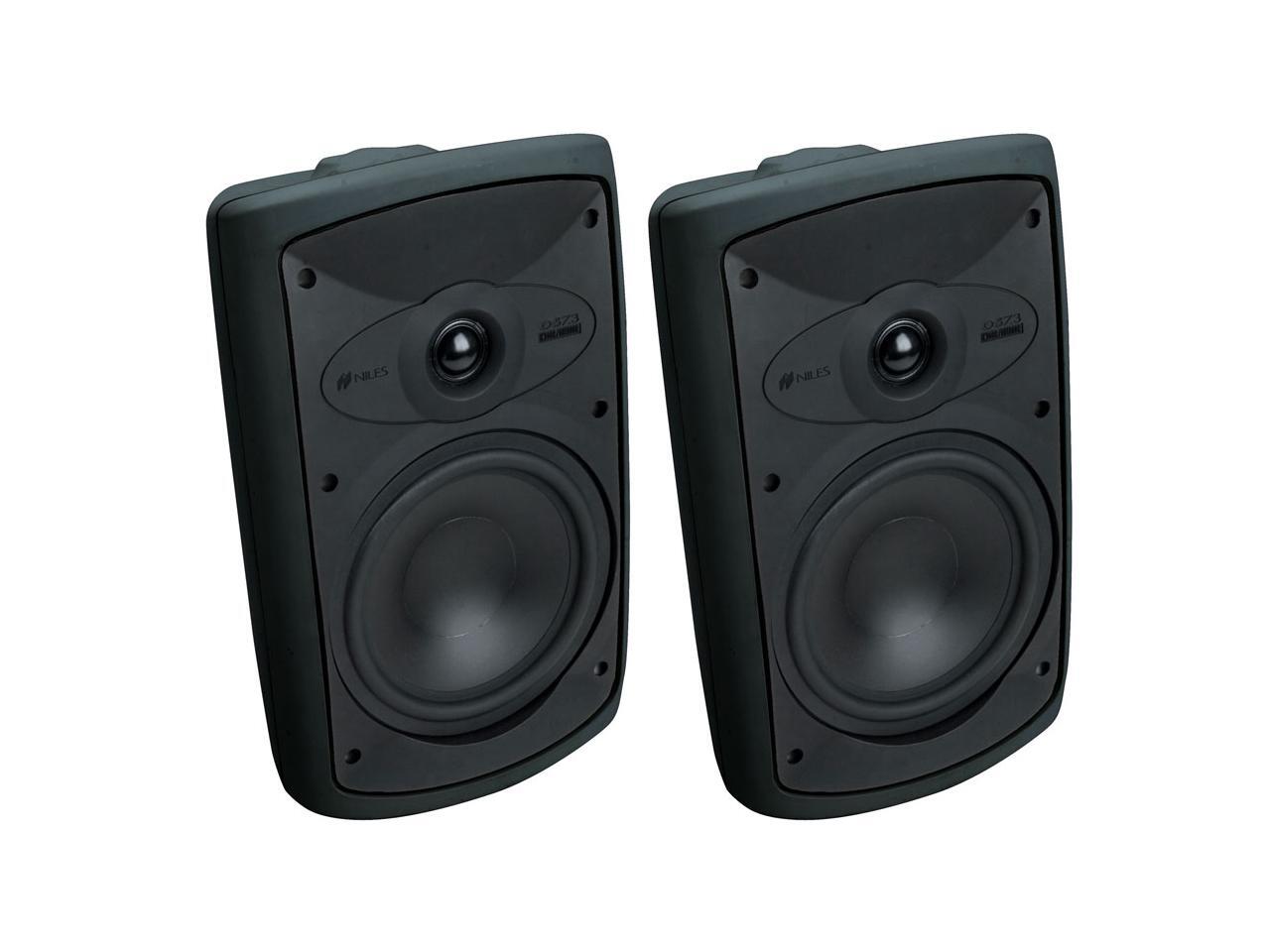 Niles OS7.3 Black (Pr.) 7 Inch 2-Way High Performance Indoor Outdoor ...