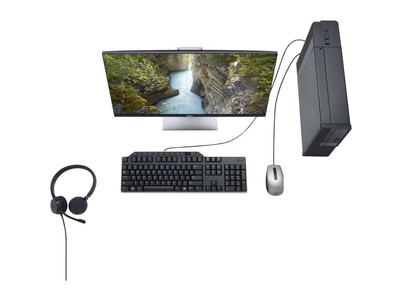 Dell OptiPlex XE3 Desktop Computer - Intel Core i5 (8th Gen) i5-8500 3 ...