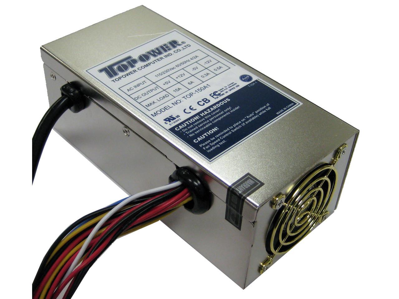 TOPOWER TOP-150A1 150W A1 SLIM AT POWER SUPPLY - Newegg.com