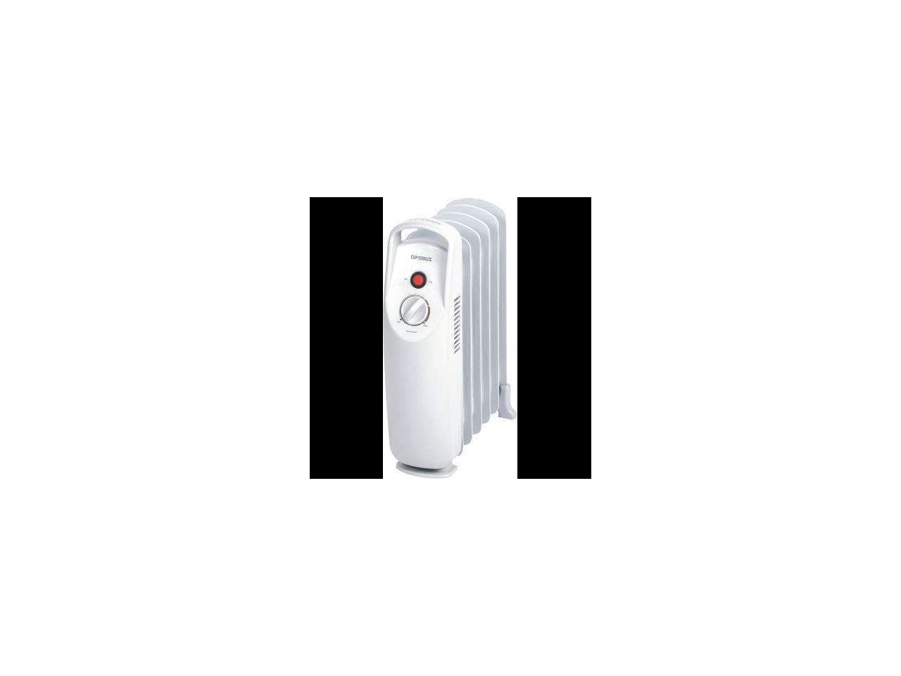 Optimus Heater Mini Portable Oil Filled Radiator 500W - H6002 - Newegg.com
