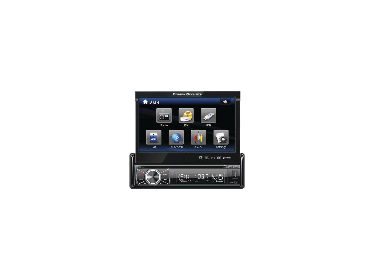 POWER ACOUSTIK PTID 8920B IN DASH SOURCE UNIT W/ BT 2.0 - Newegg.com