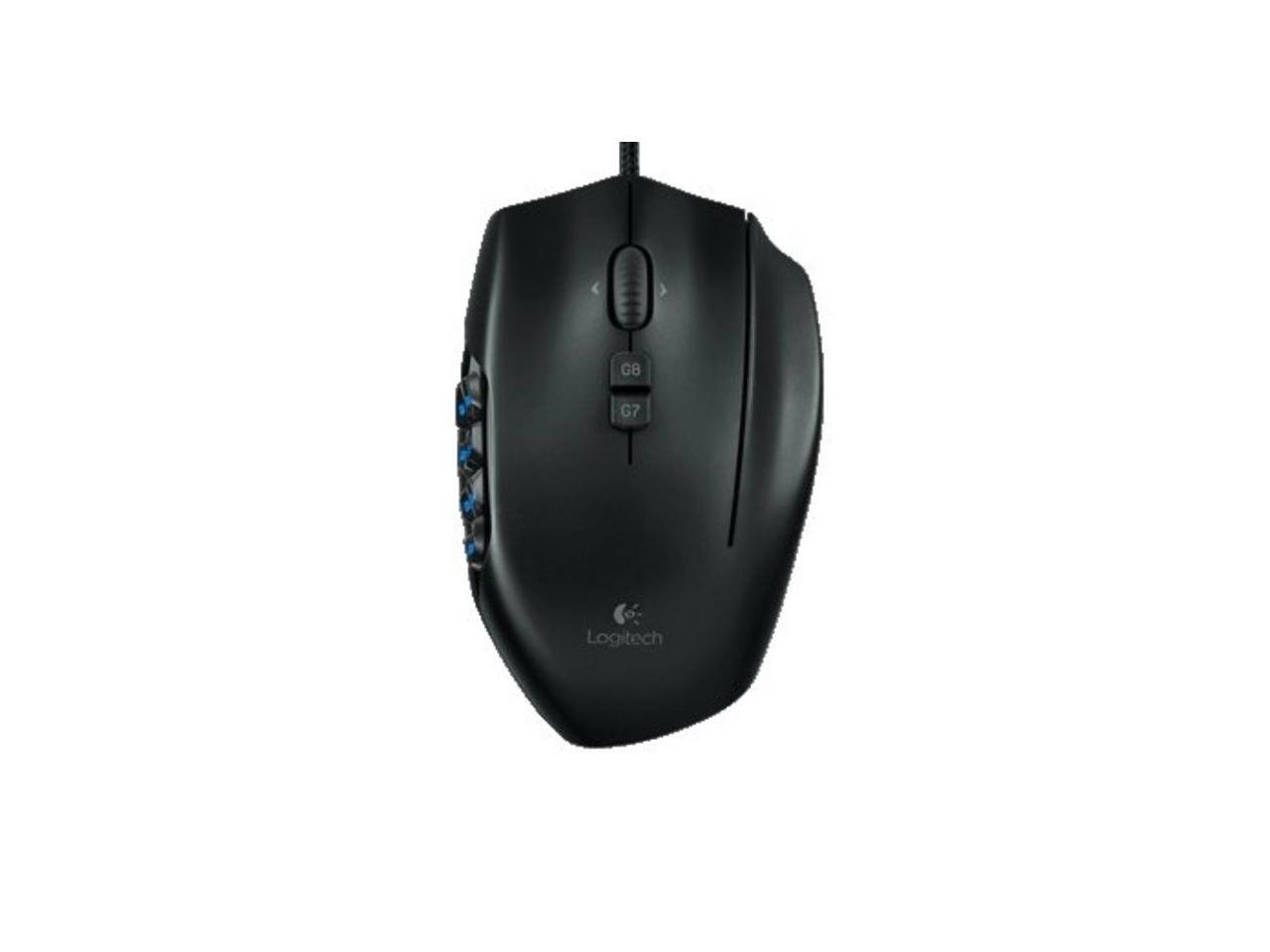 NEW Logitech G600 MMO Wired Gaming Mouse 8200dpi/RGB NB PC Mouse ...