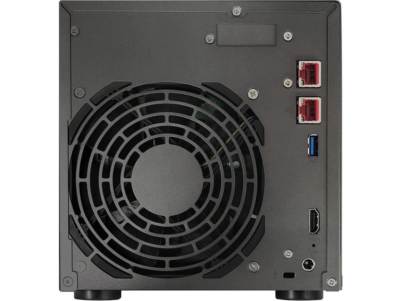 Asustor Lockerstor 4 Gen2 AS6704T - 4 Bay NAS, Quad-Core 2.0 GHz CPU, 4 ...