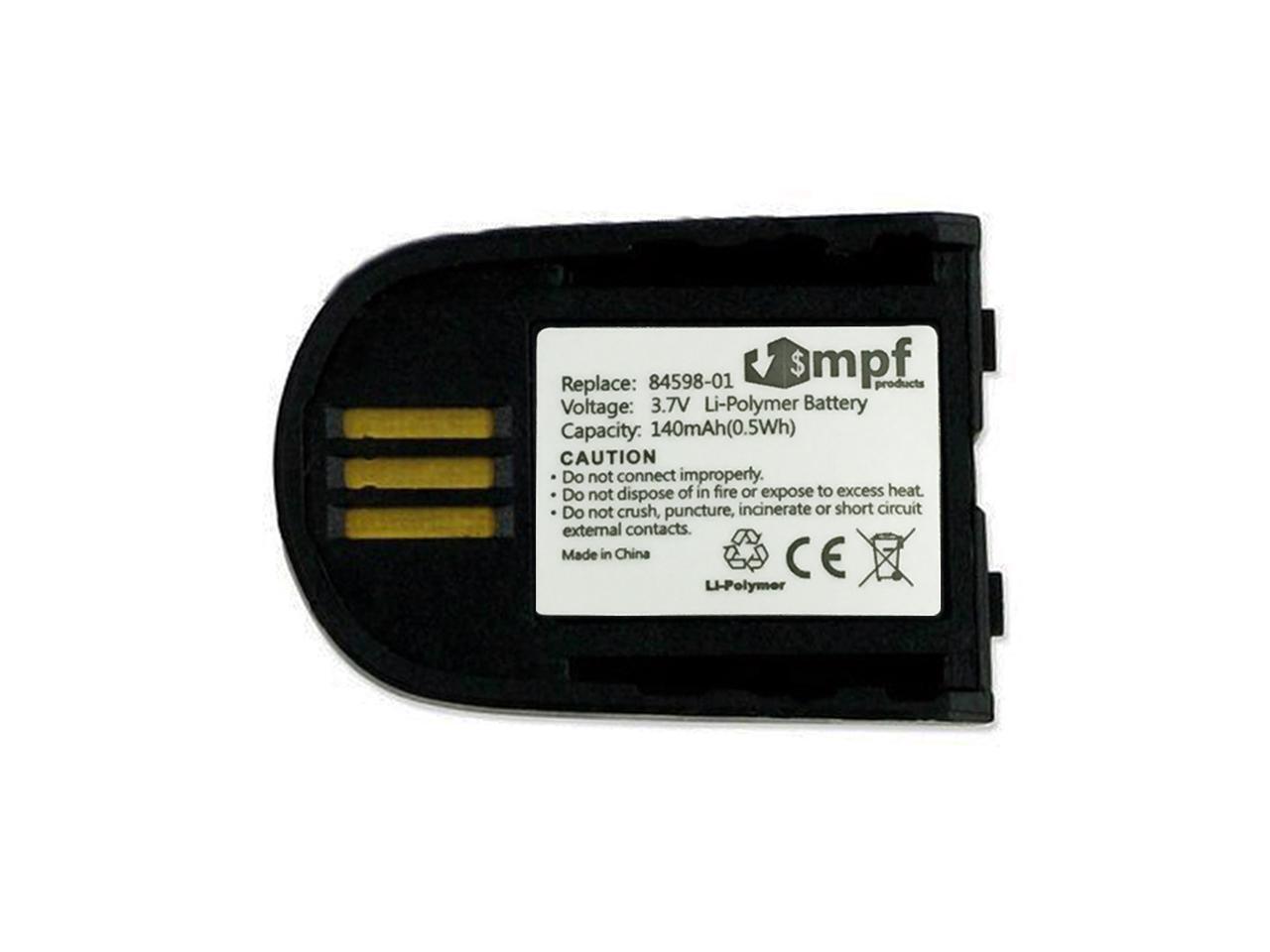 Replacement 3.7V 140mAh 82742-01 84598-01 Battery for Plantronics Savi ...