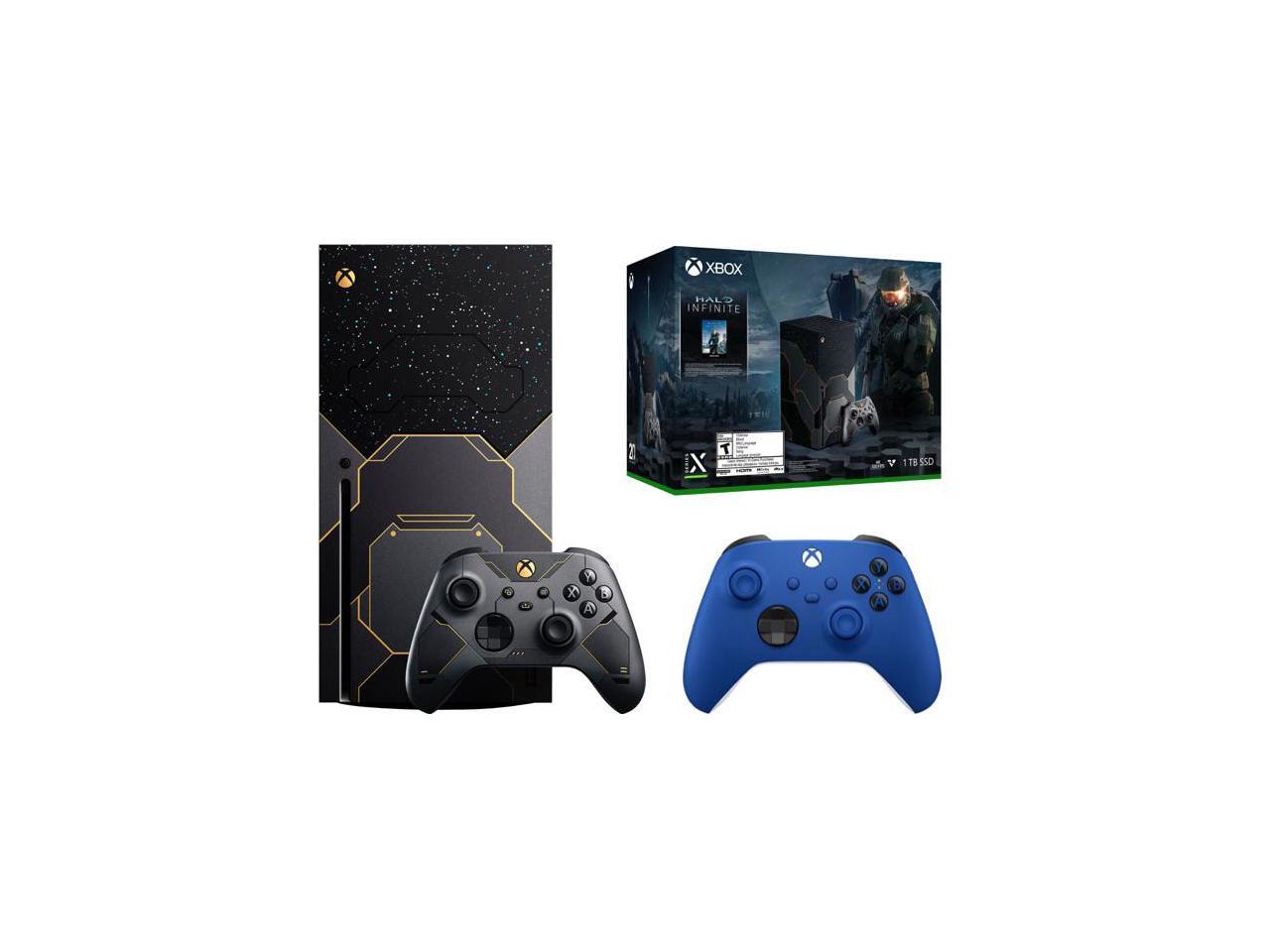 Microsoft Xbox Series X - Halo Infinite Limited Edition - Black bundle with one controller ...