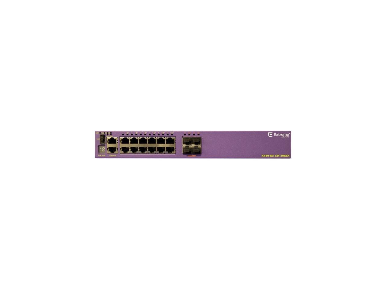 Extreme Networks X440-G2-12t-10GE4 Ethernet Switch - Newegg.com