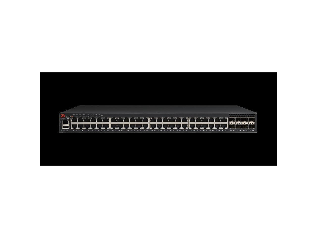 Brocade Communications - ICX7250-48P - Ruckus ICX 7250-48P - Switch ...