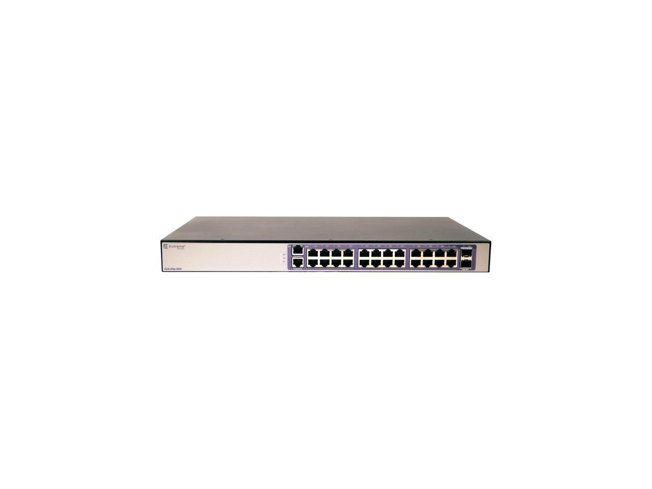 Extreme Networks - 16569 - Extreme Networks 210-24p-GE2 Ethernet Switch ...
