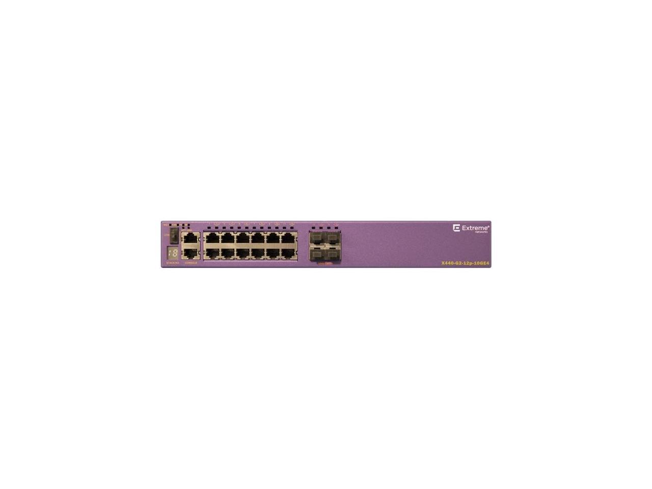 Extreme Networks X440-G2-12p-10GE4 Ethernet Switch - Newegg.com