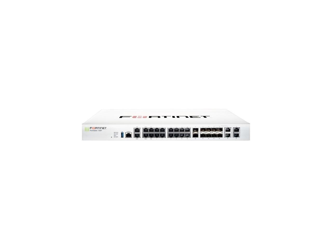 Fortinet - FG-100F - Fortinet FortiGate 100F Network Security/Firewall ...
