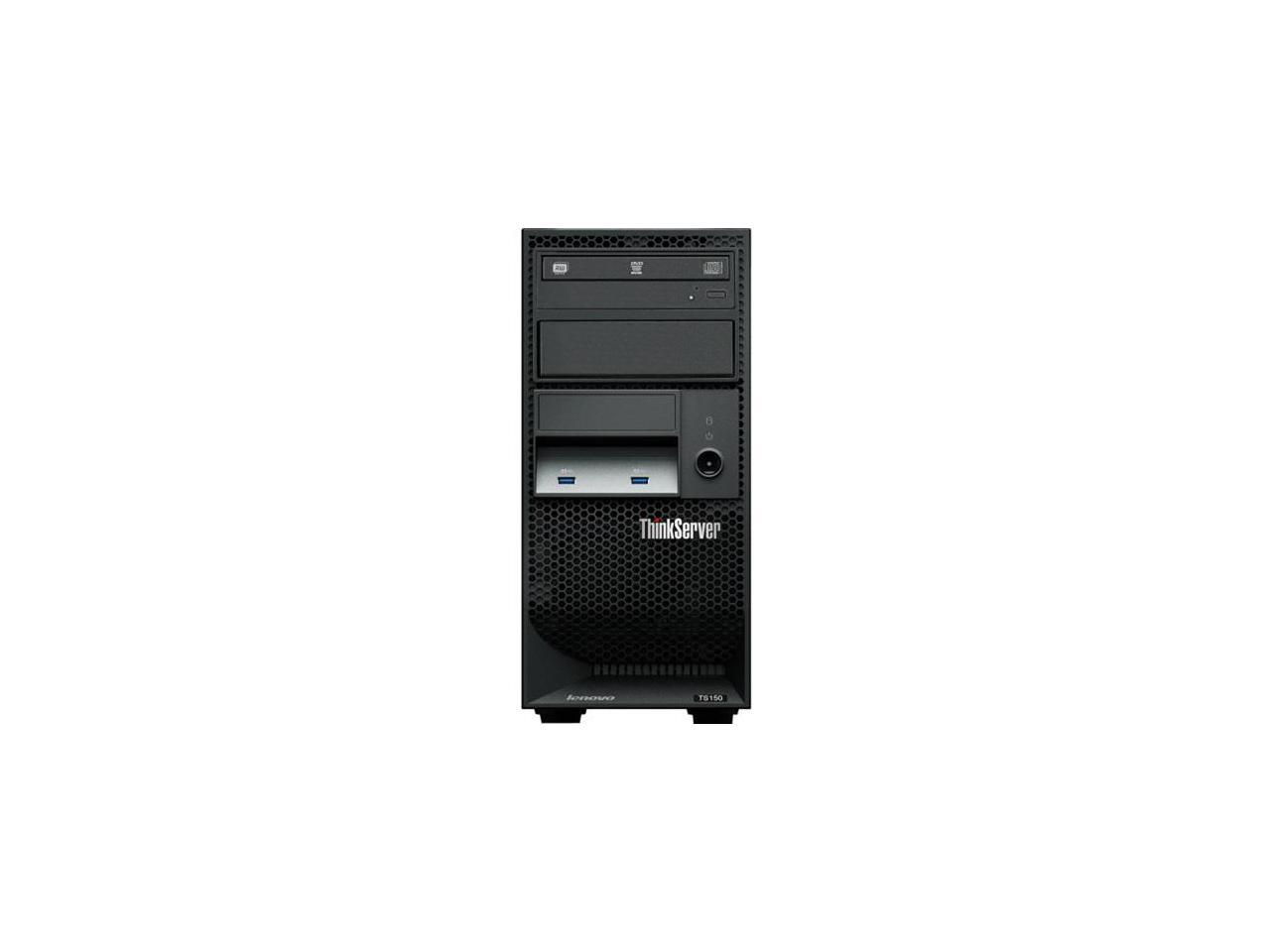 Lenovo ThinkServer TS150 Server System Intel Xeon E3-1225 v5 3.3 GHz ...