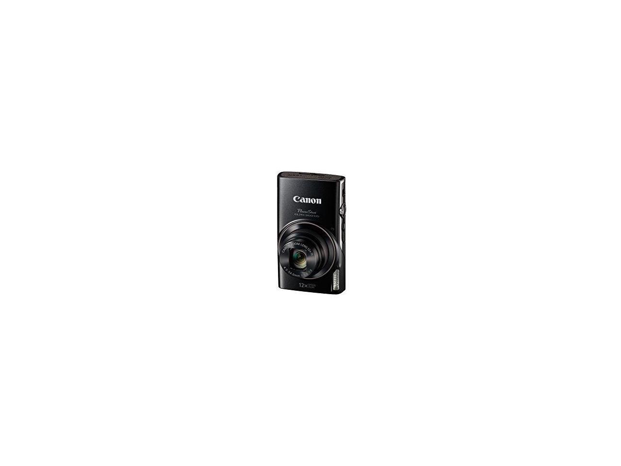 Canon PowerShot ELPH 360 HS 1081C001 CMOS Digital Camera - Black ...