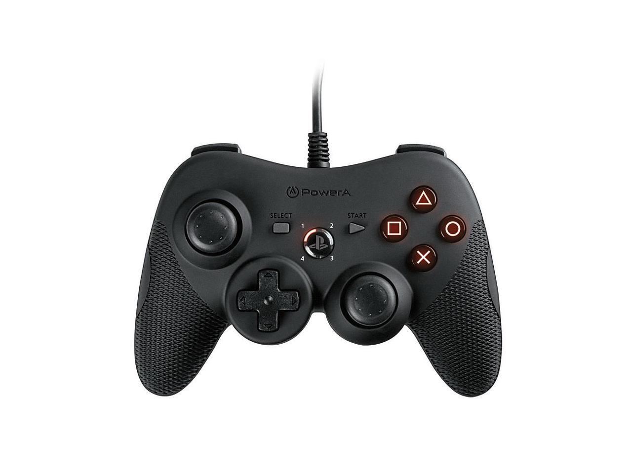 Power A Pro Ex Wired Controller for Sony PS3 - Black - Newegg.com