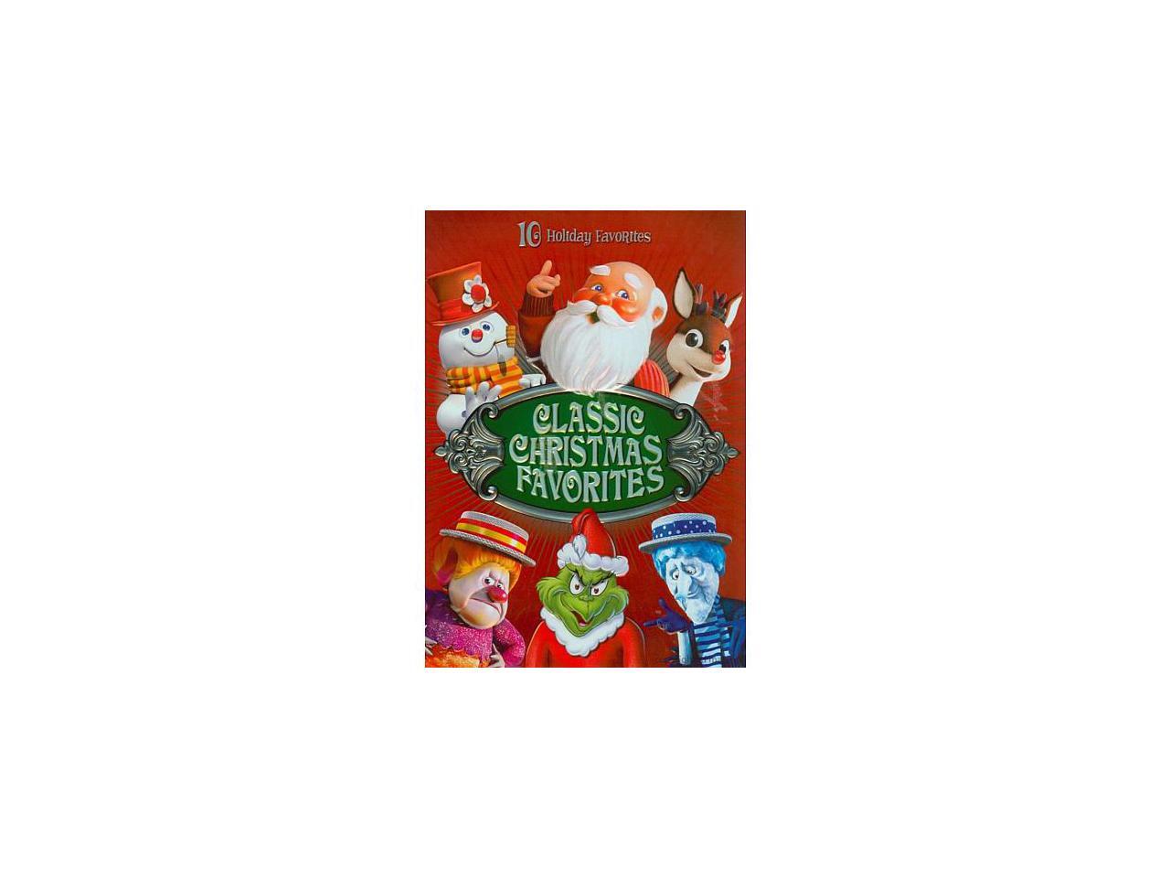WARNER HOME VIDEO CLASSIC CHRISTMAS FAVORTIES (DVD/4 DISC/FF-4X3/RE ...