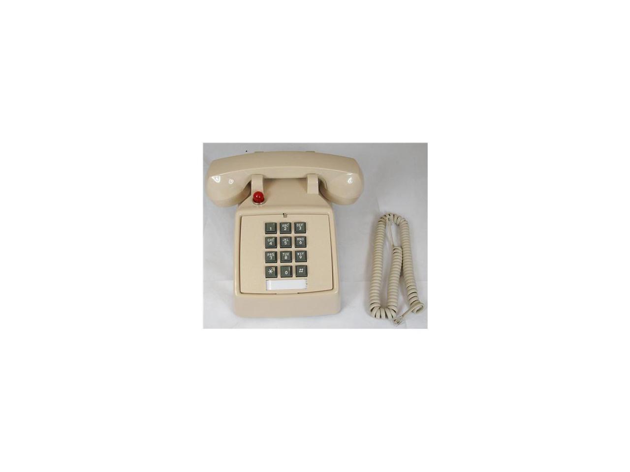 Cortelco ITT-2500-57MD-ASH 250044-VBA-57MD Desk w/ Message Waiting ...