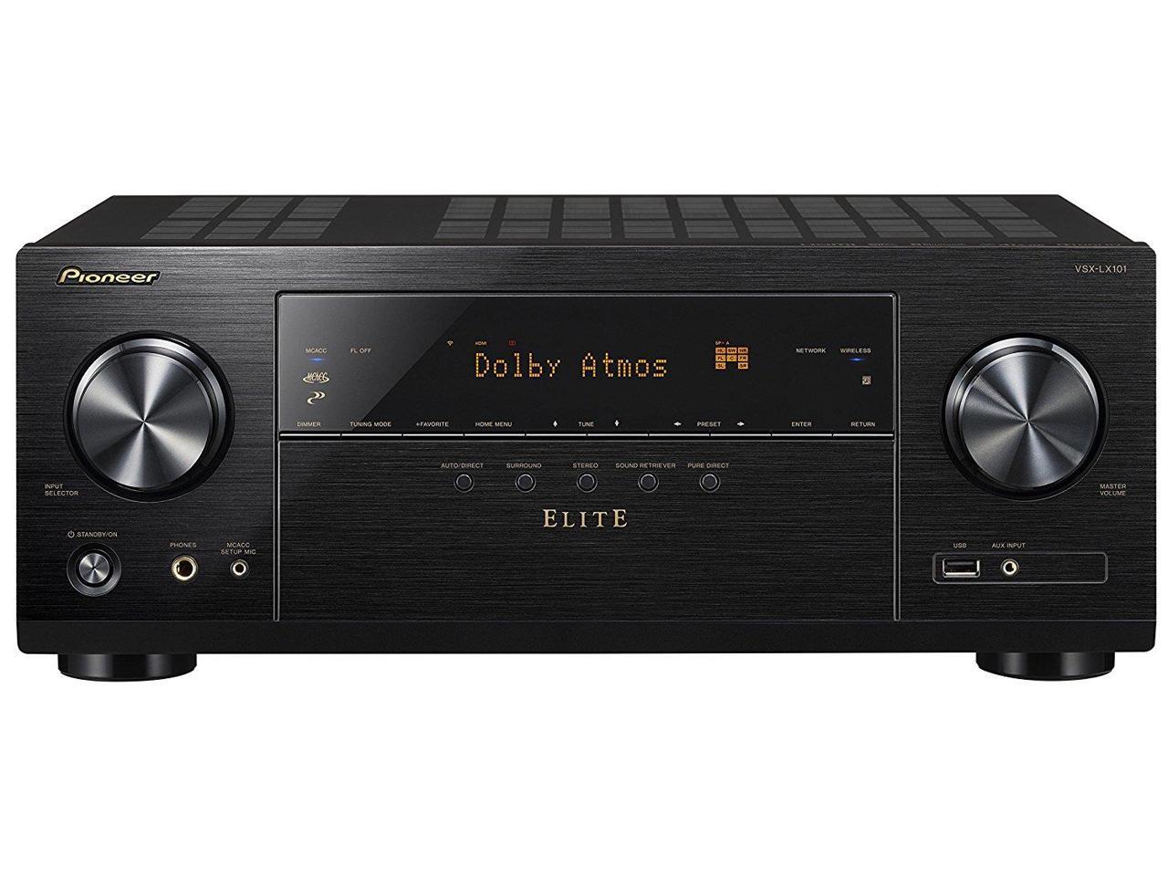 Pioneer VSX-LX101 7.2 Channel Networked AV Receiver with Built-in ...