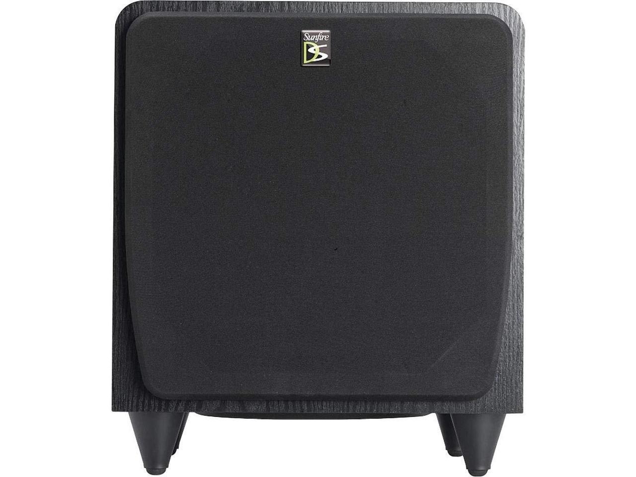 Sunfire SDS-10 Dynamic Dual Driver Powered Subwoofer (Black Ash ...