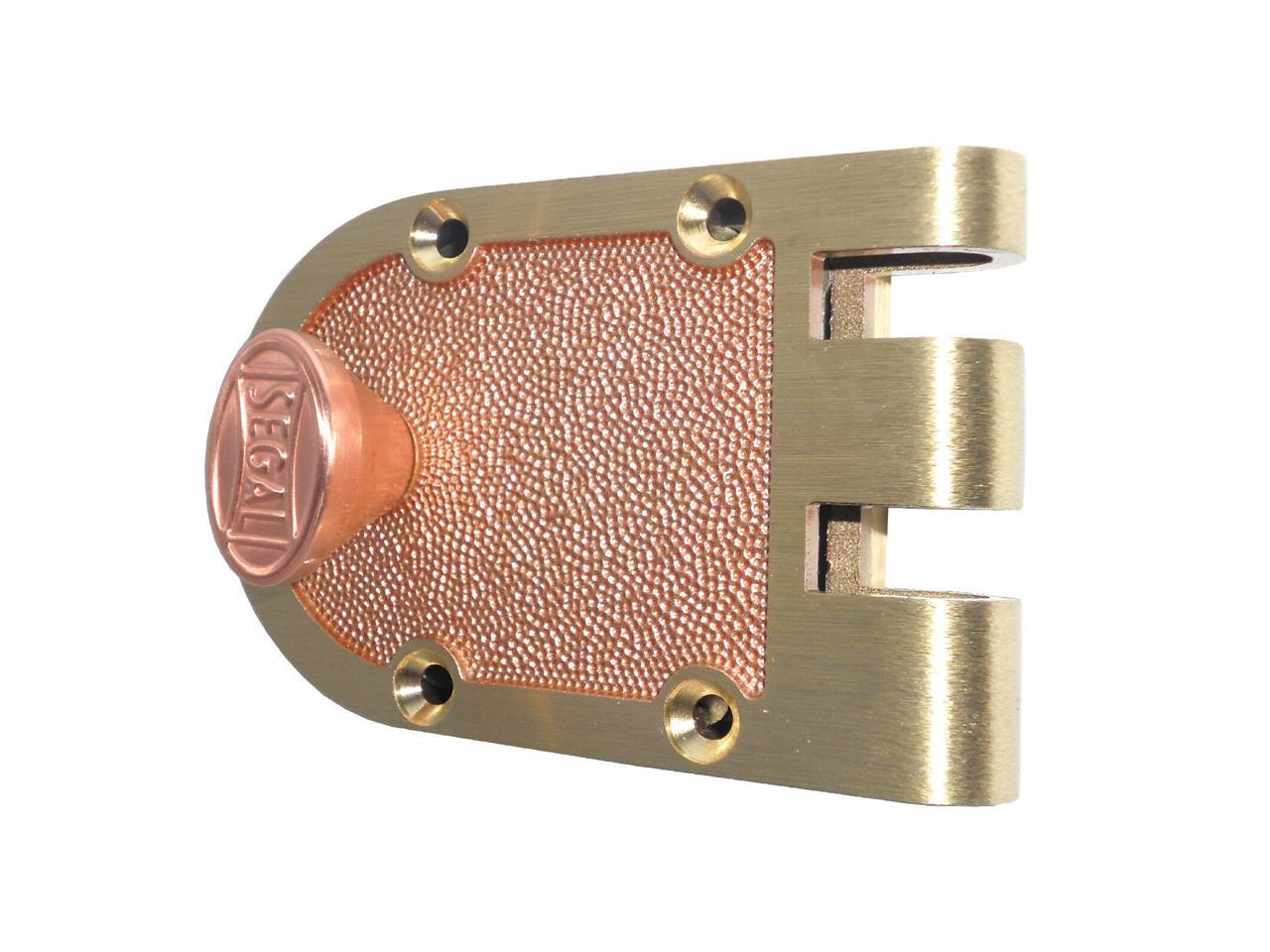 Segal 667F (15326) Jimmy Proof Deadlock Single Cylinder Lock Set ...