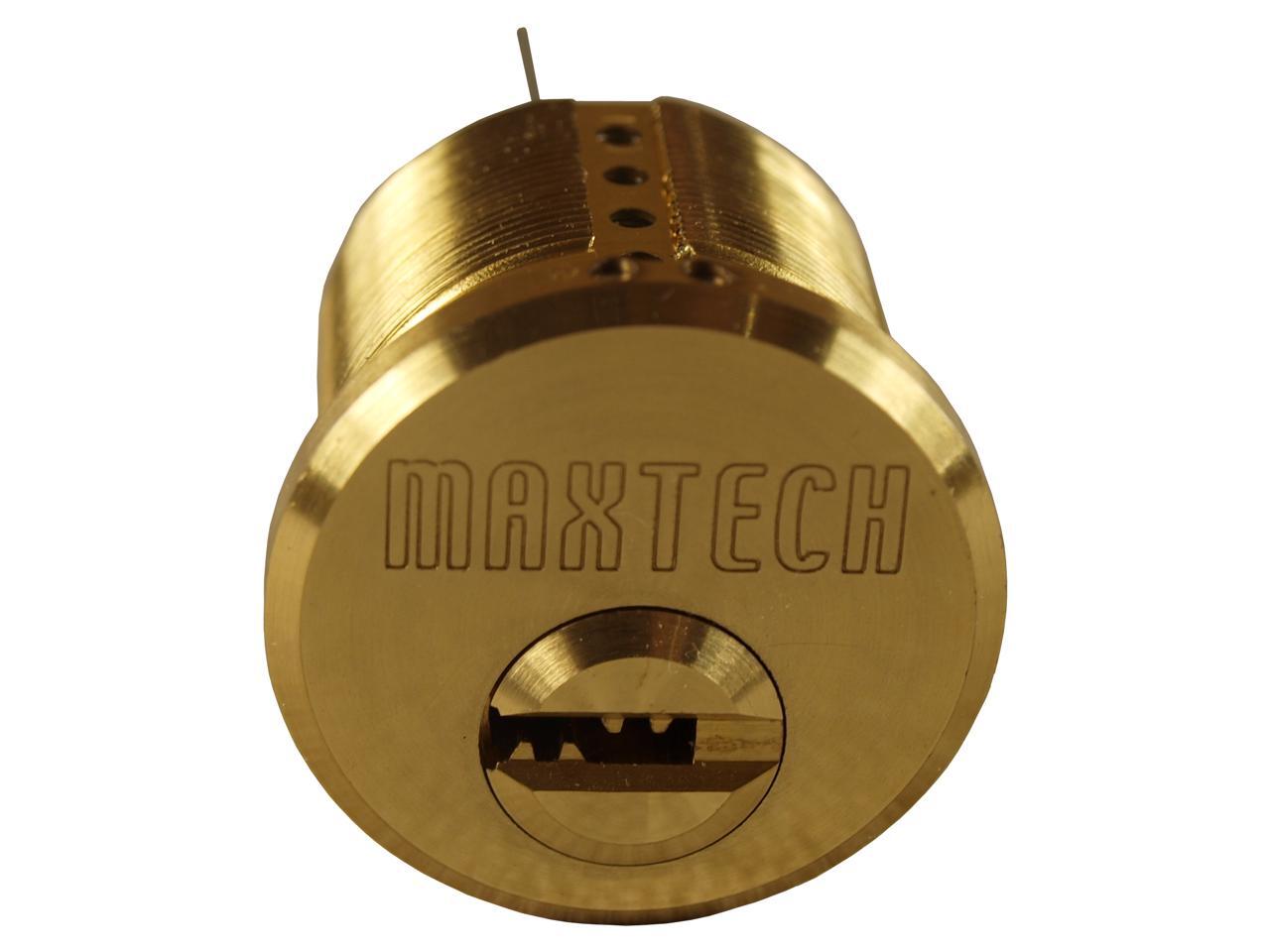 Maxtech Lock (Like Mul-T-Lock), Rim/Mortise 1-1/8" Cylinder Combo ...