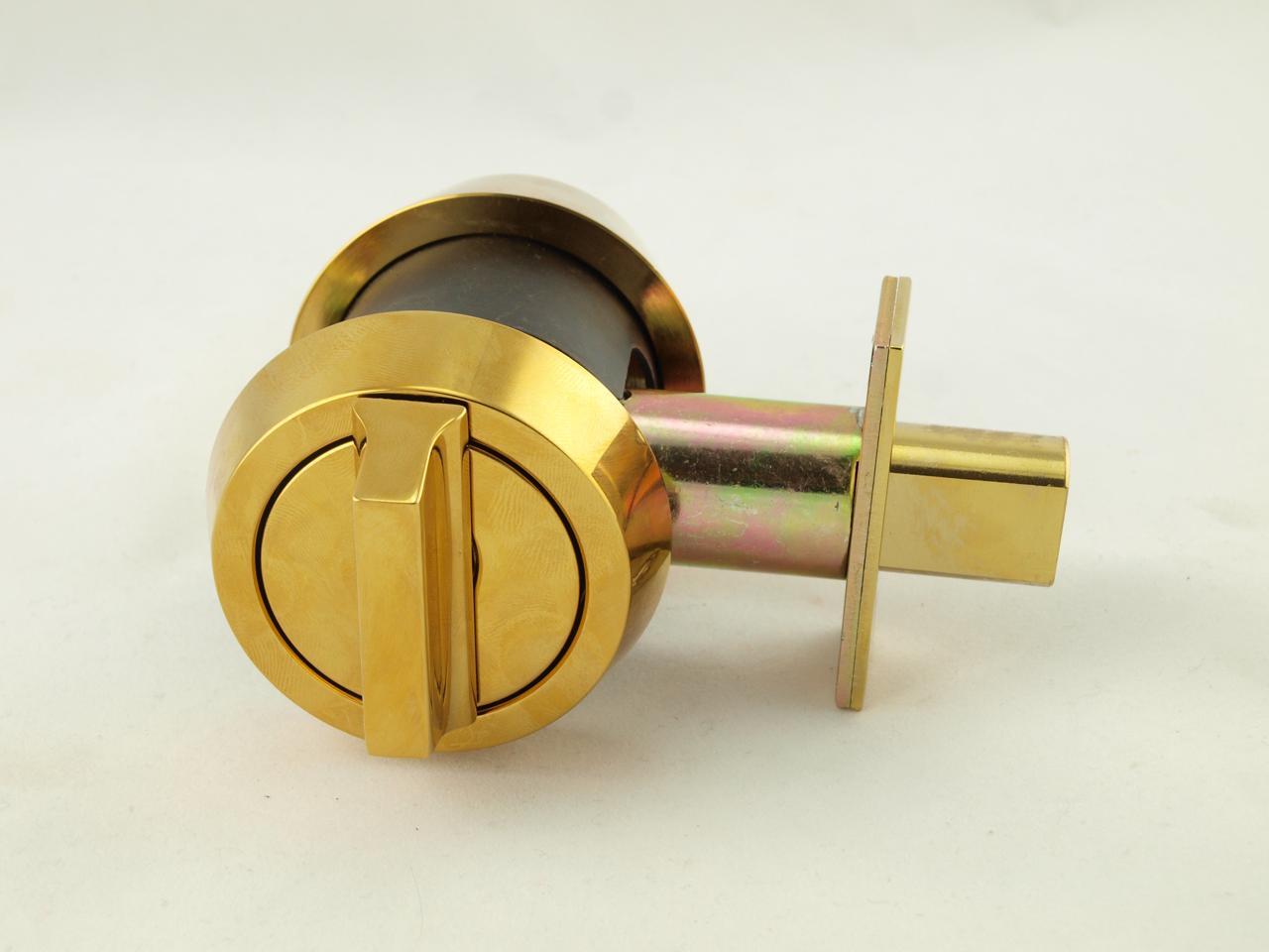 Maxtech, (Mul-t-lock Hercular HD1 Like) Polished Brass US3, Single ...