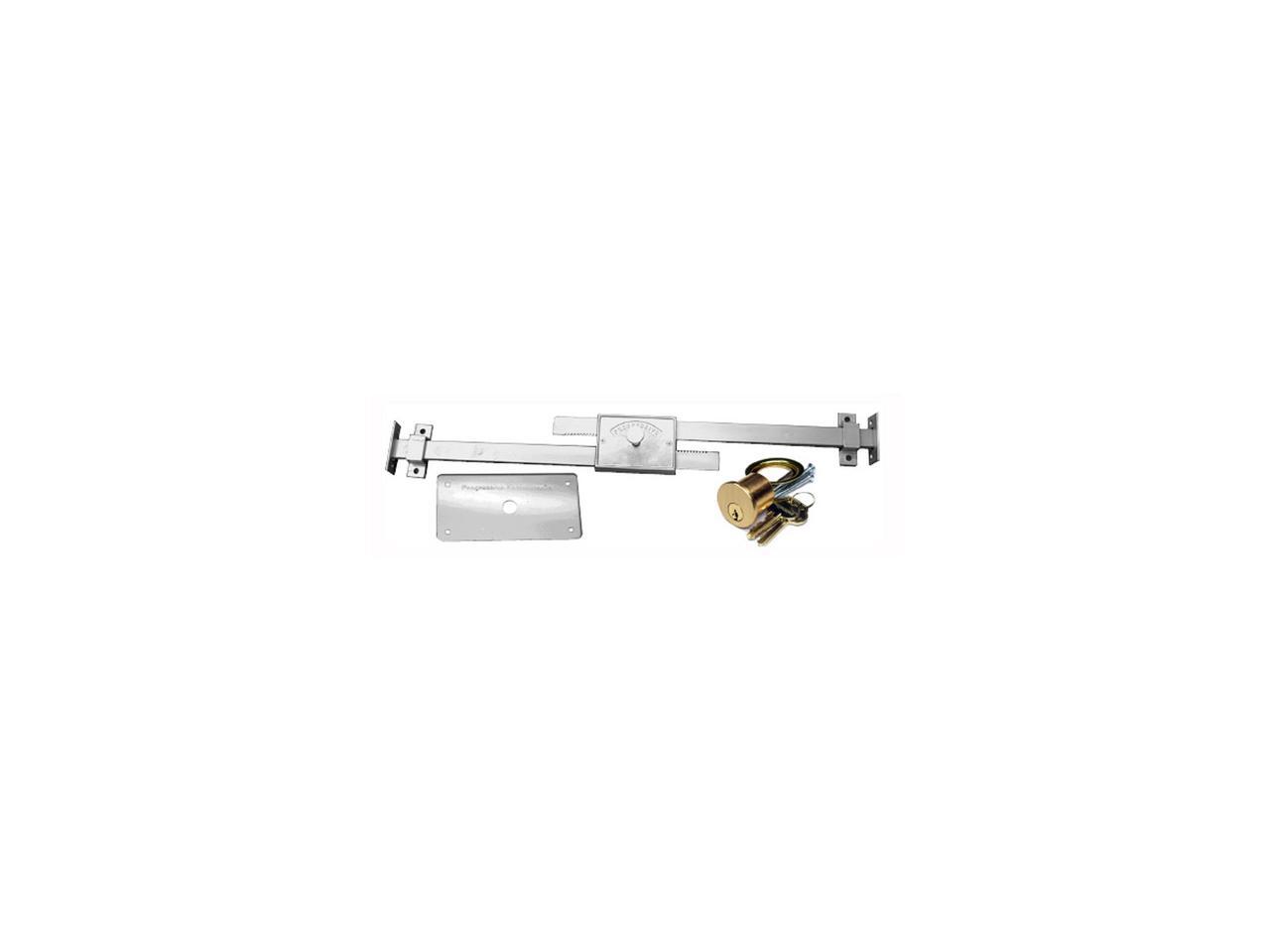 Progressive Hardware, DBL-01-42, Double Bar Fox Police Lock, Fits Doors ...