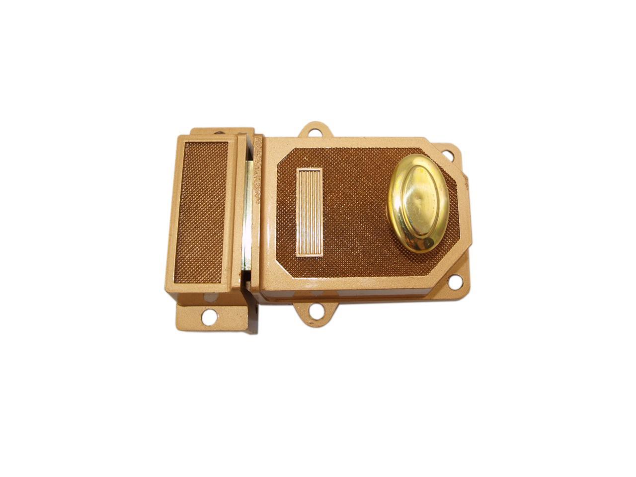 Wilson 6274 Massive Surface Bolt Rim Deadlock Jumbo Solid Brass Single ...