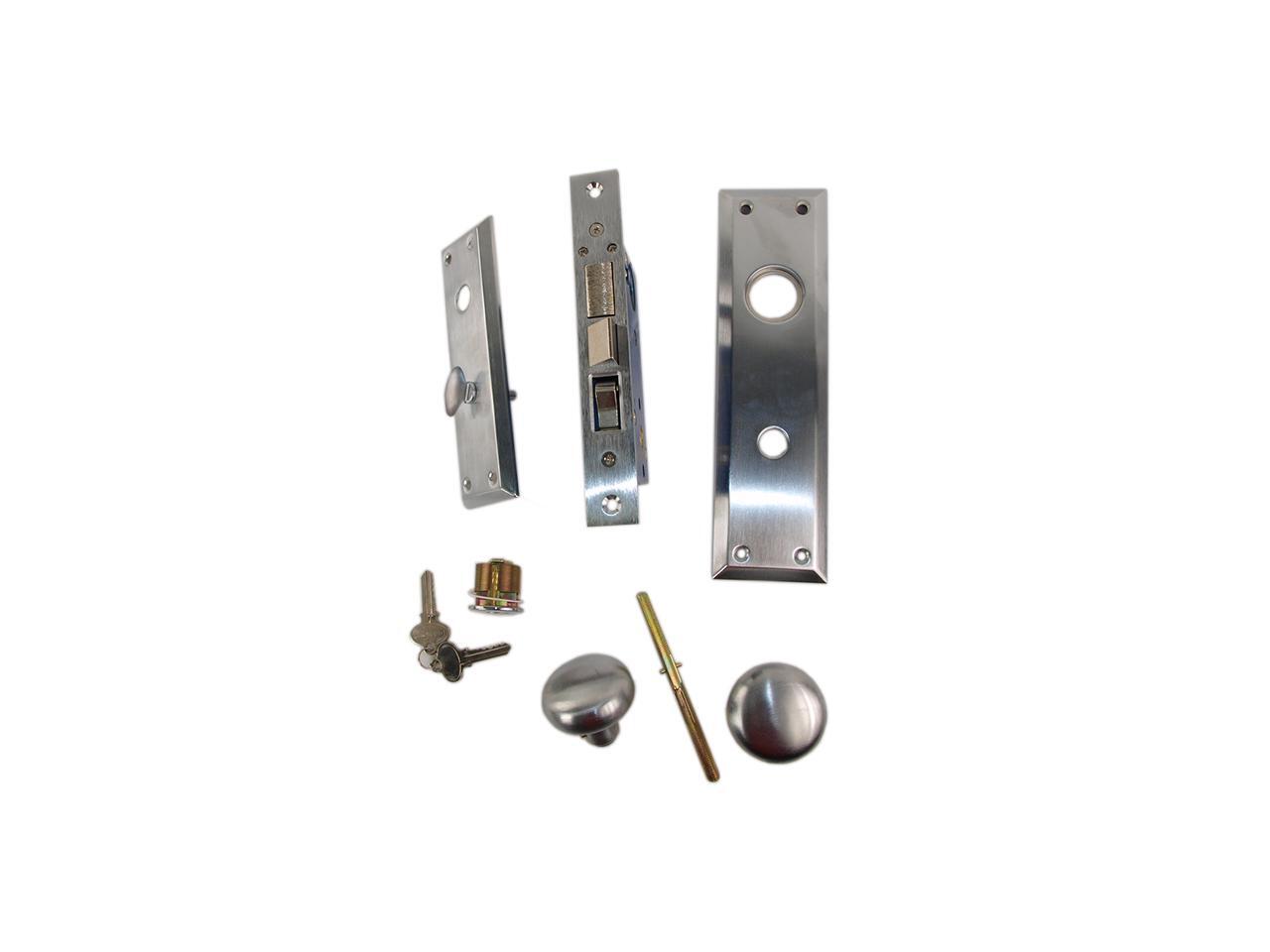 Em-D-Kay (Like Marks 91A/26D) 510026AL Satin Chrome 26D Left Hand Heavy ...