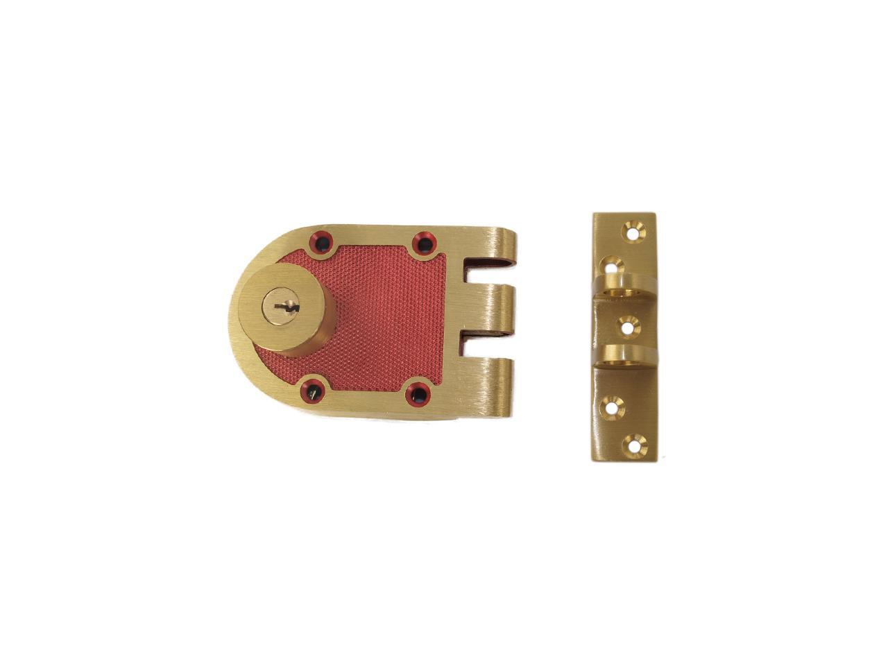 Maxtech (Segal Like) Solid Bronze Jimmy Proof Deadlock Double Cylinder ...