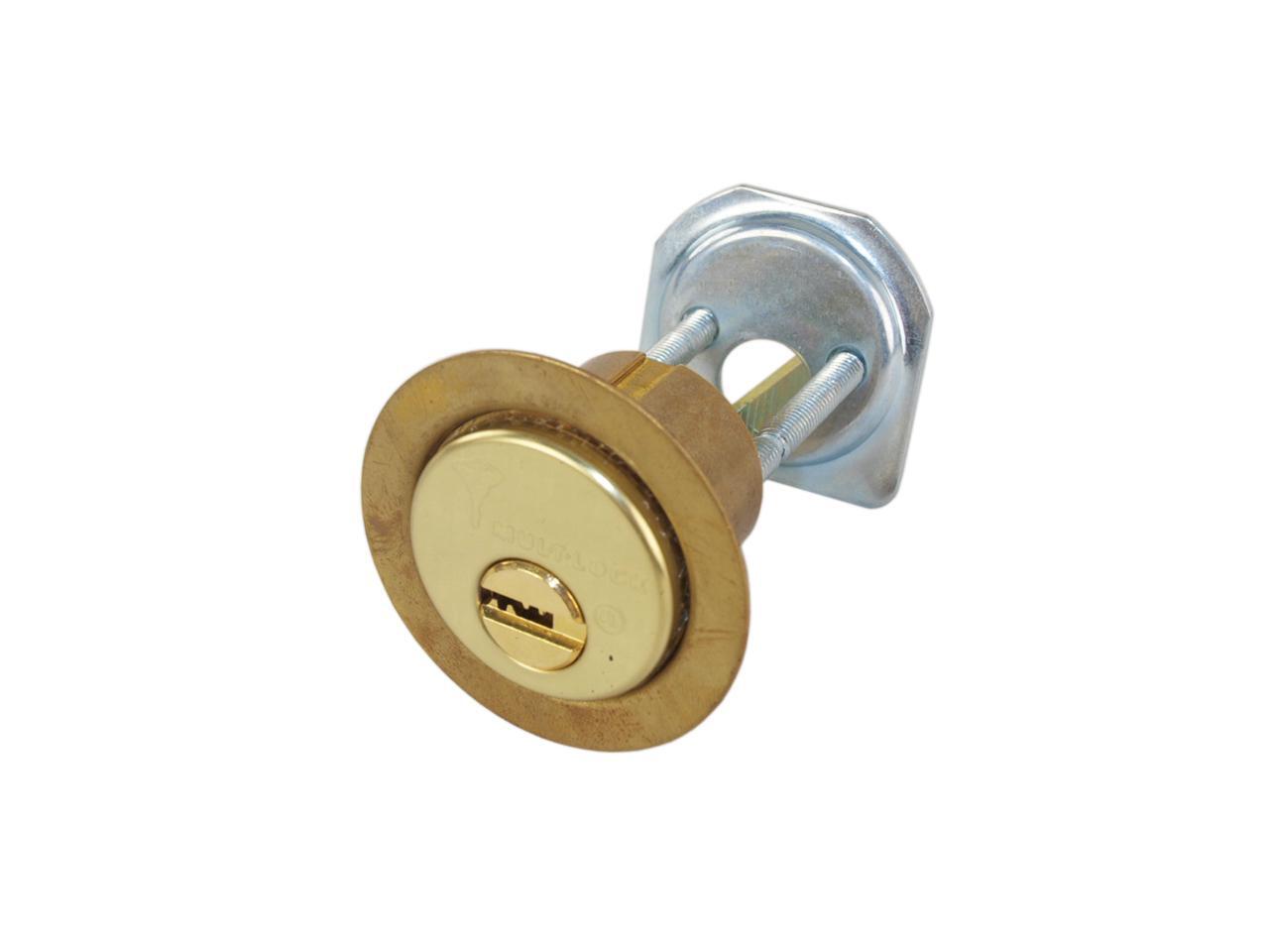 Mul-t-lock, RIM1VT-05, Brass, Solid Brass Replacement 1-1/8" Rim ...