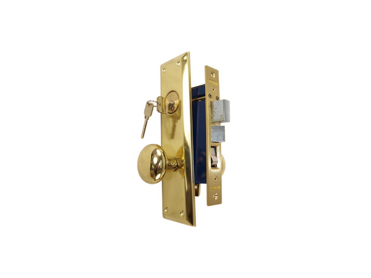 Marks Metro 91A/3 Brass Left Hand Mortise Entry, Surface Mounted ...