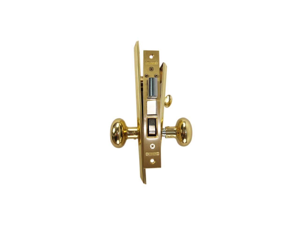 Marks Metro 91A/3 Brass Left Hand Mortise Entry, Surface Mounted ...