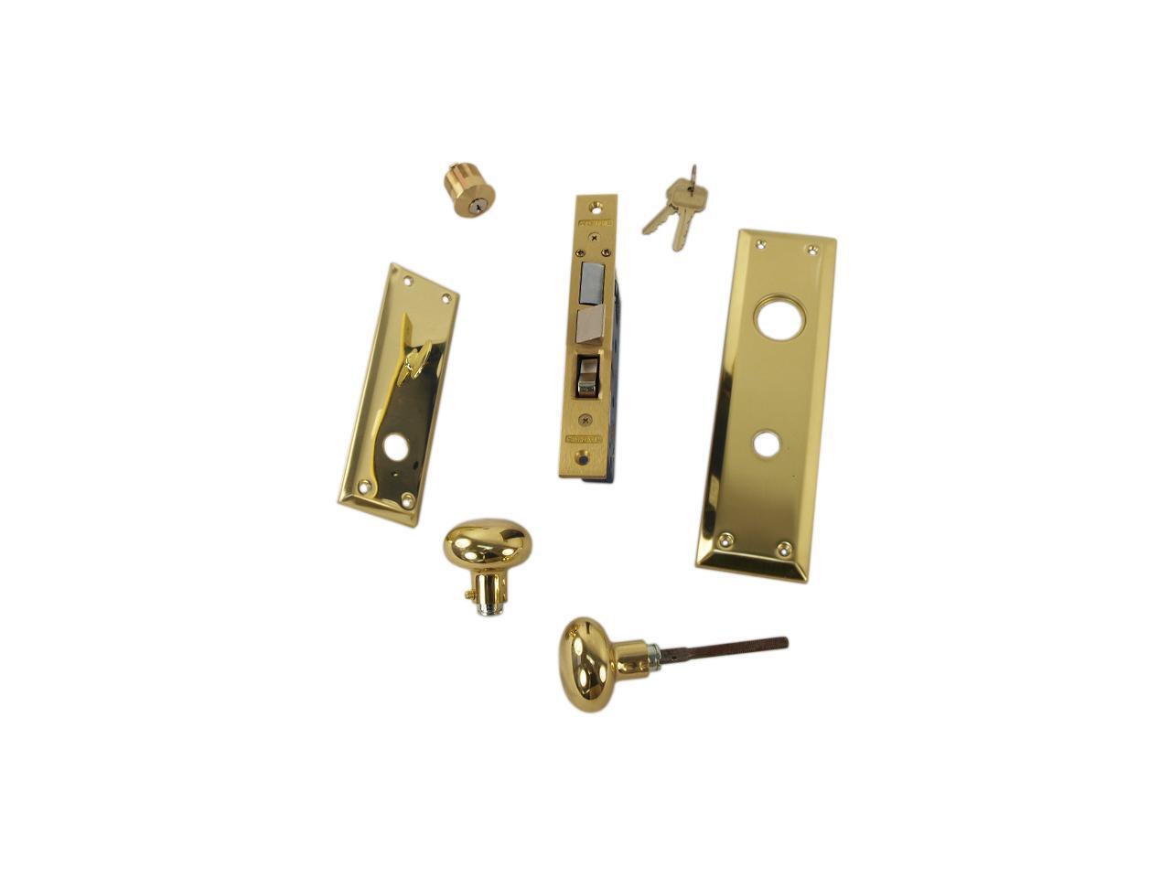 Marks Metro 91A/3 Brass Left Hand Mortise Entry, Surface Mounted ...