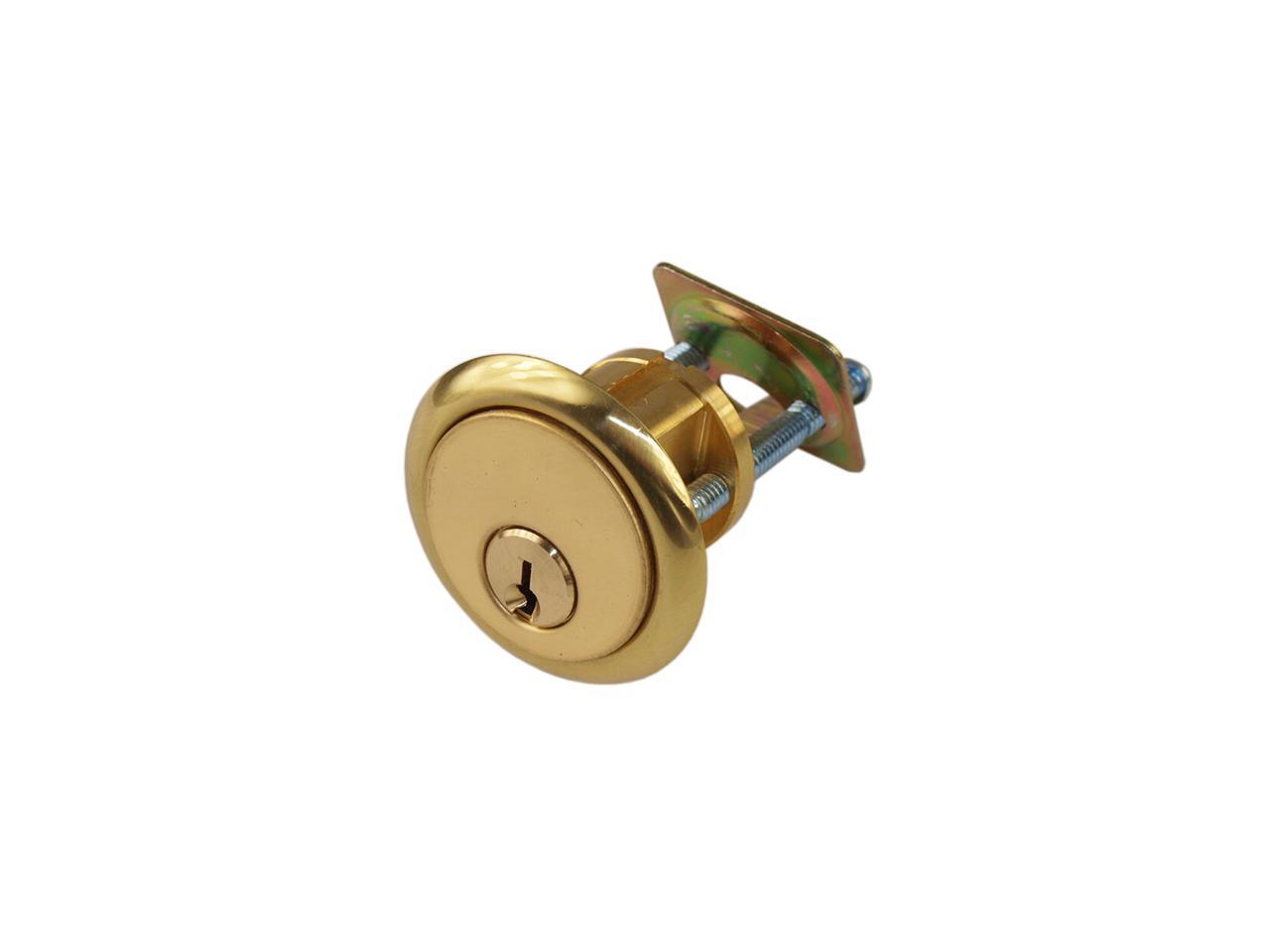 SUPER LOCK (Like Segal) Solid Bronze Jimmy Proof Deadlock Deadbolt ...