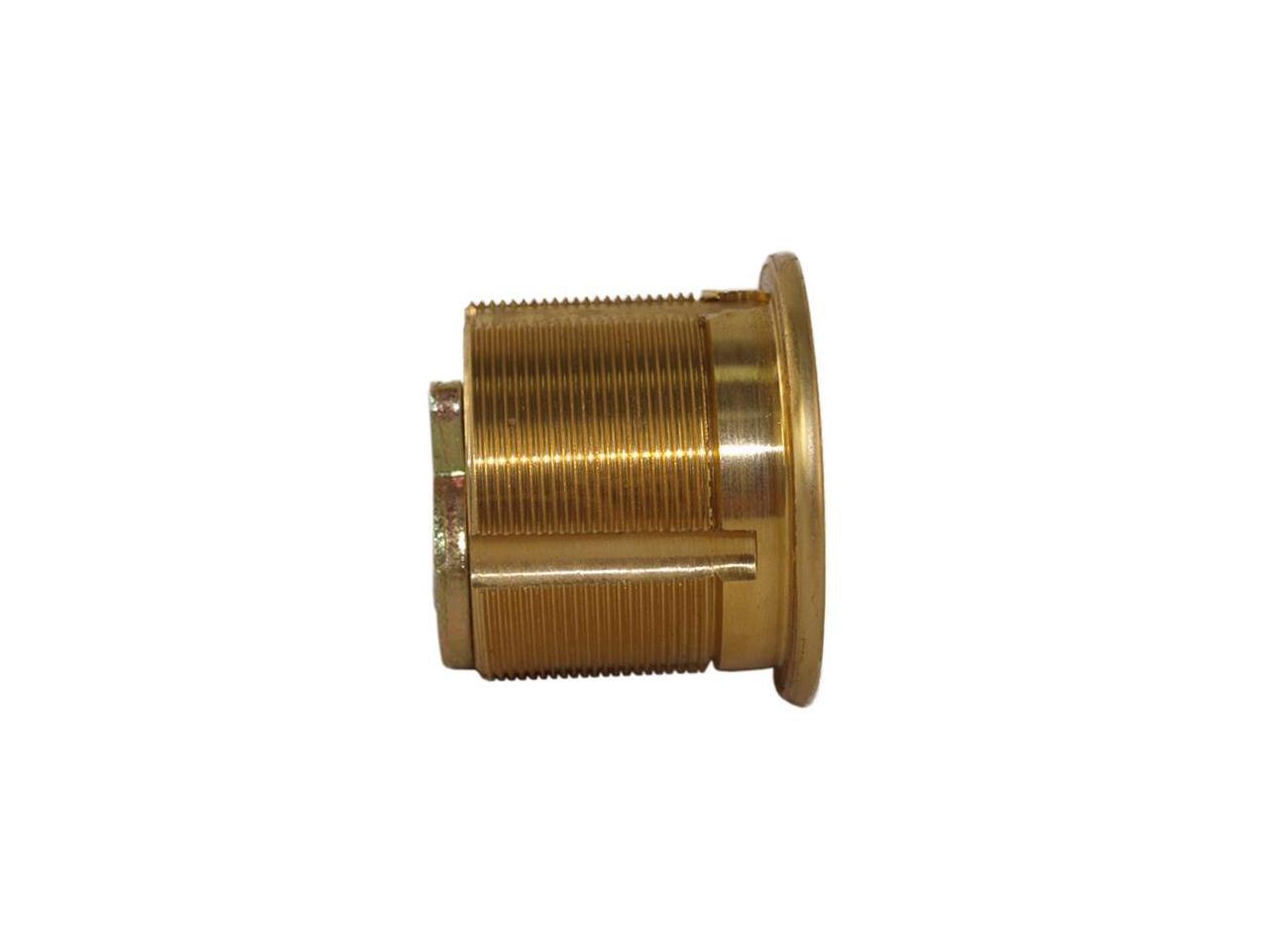 Maxtech R1KW2-03 Polished Brass US3 Solid Brass Replacement 1" Mortise ...
