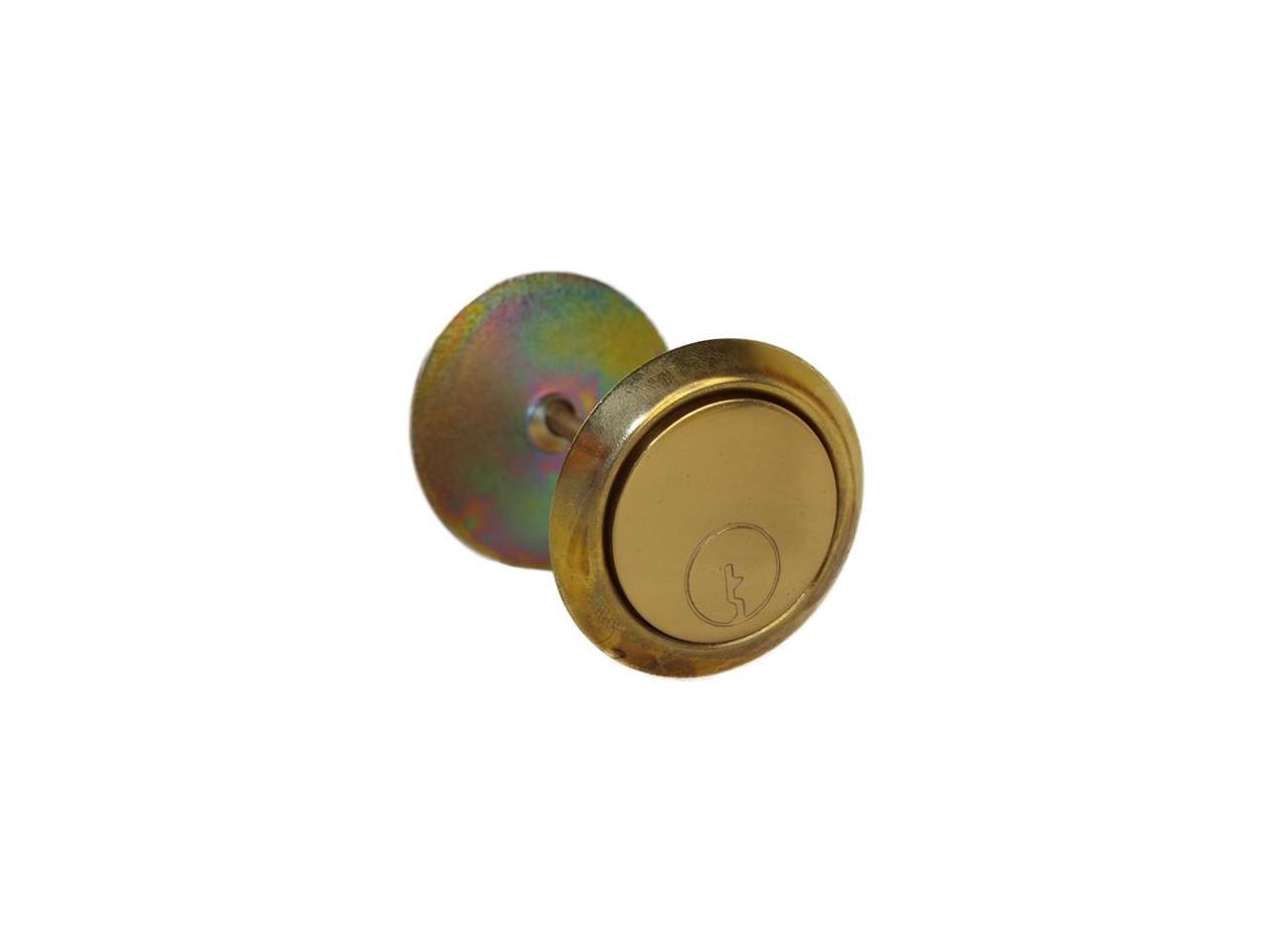 Harp Solid Brass Door Lock Dummy Rim Cylinder 1-7/8" Outside Diameter ...