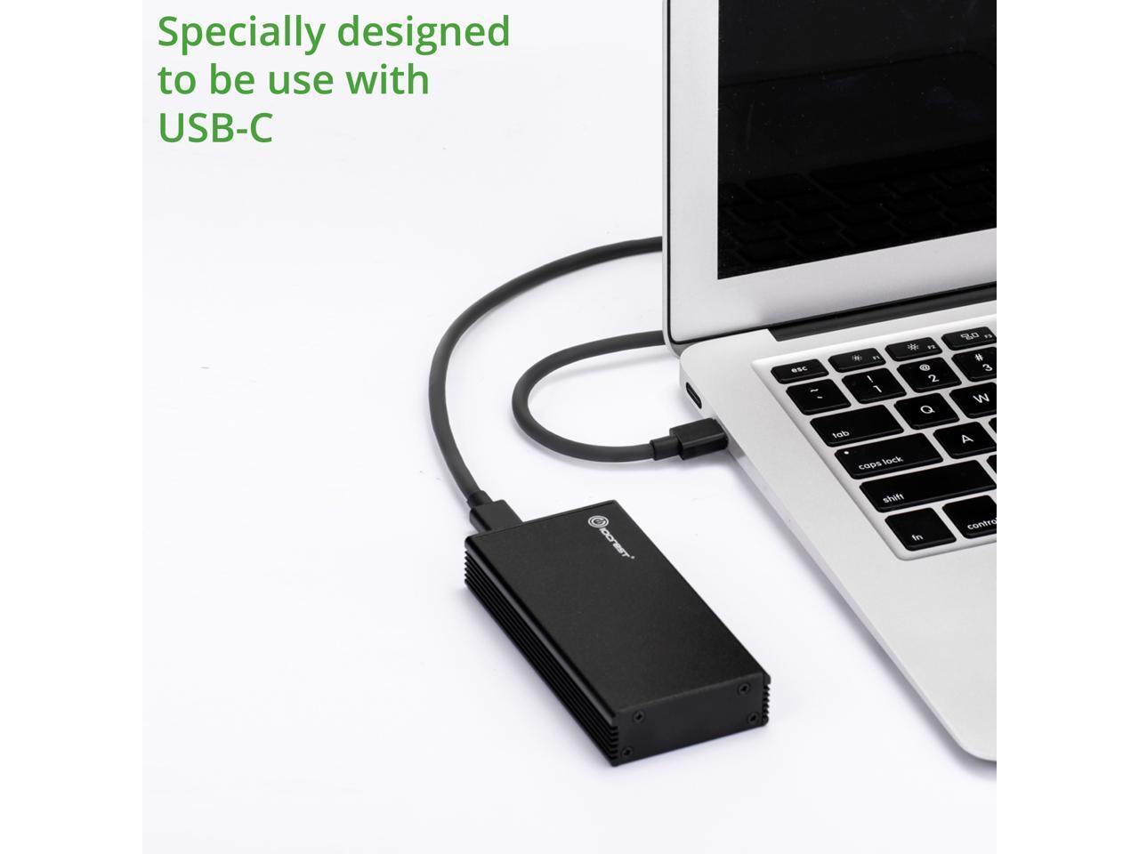 USB-C 3.2 Gen 2x2 M.2 M-key NVME Gen 3x4 SSD External Enclosure Asmedia ...