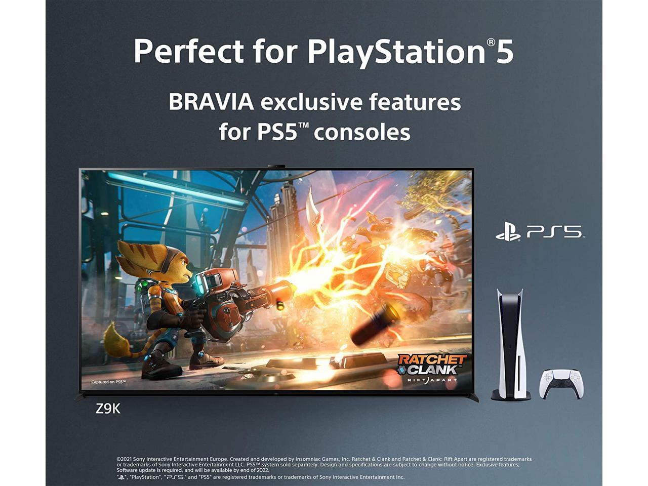 Sony XR75Z9K 75" 8K BRAVIA XR HDR Mini LED Smart TV (2022) - Newegg.com