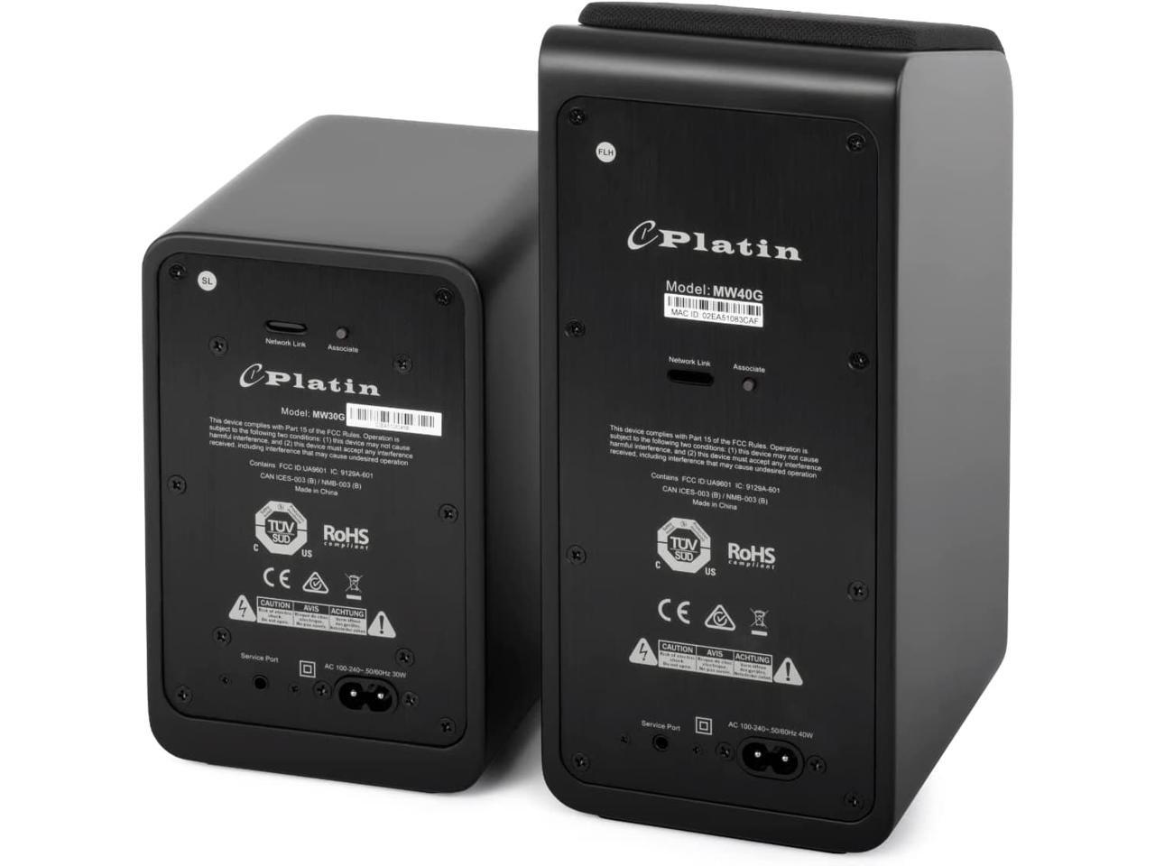 Platin MONACO-5-1-2-SOUNDSEND 5.1.2Ch Speakers with WiSA SoundSend ...