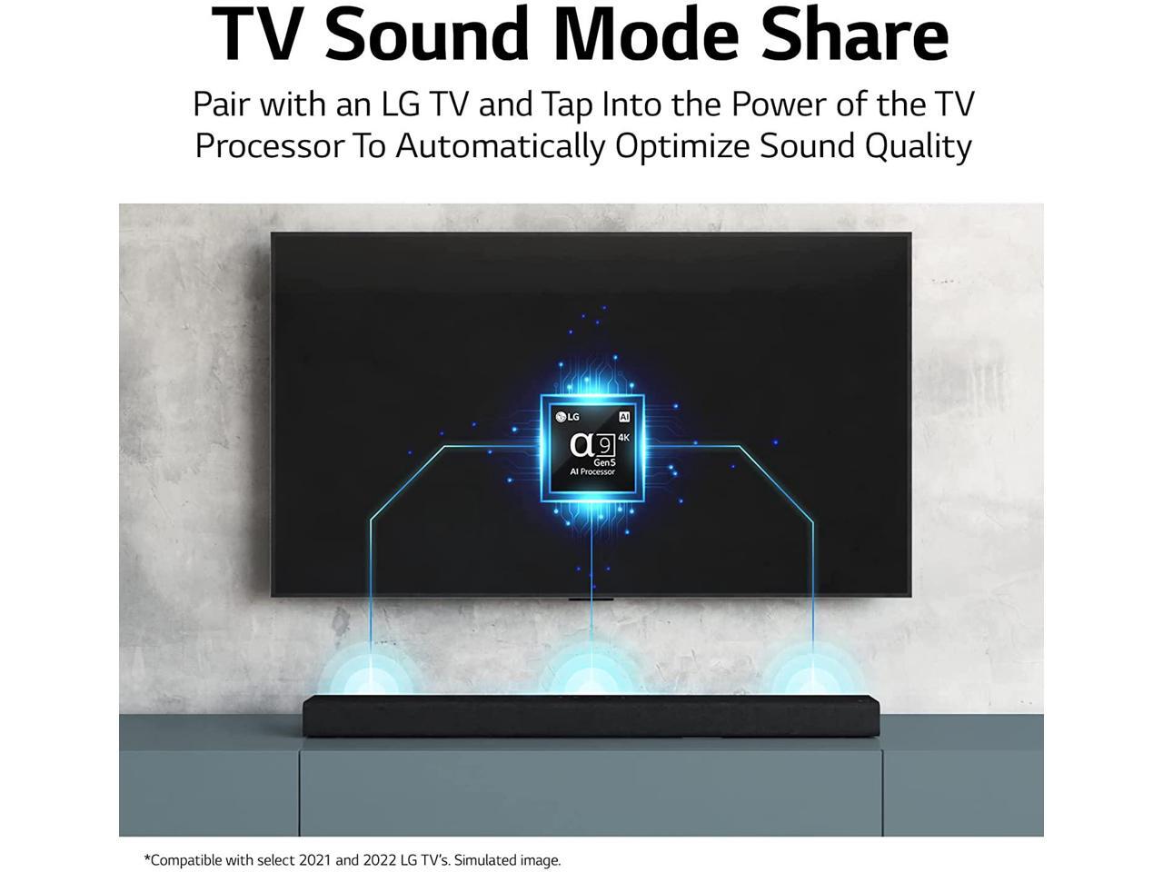 LG S75Q 3.1.2 CH High Res Audio Sound Bar with Dolby Atmos System ...