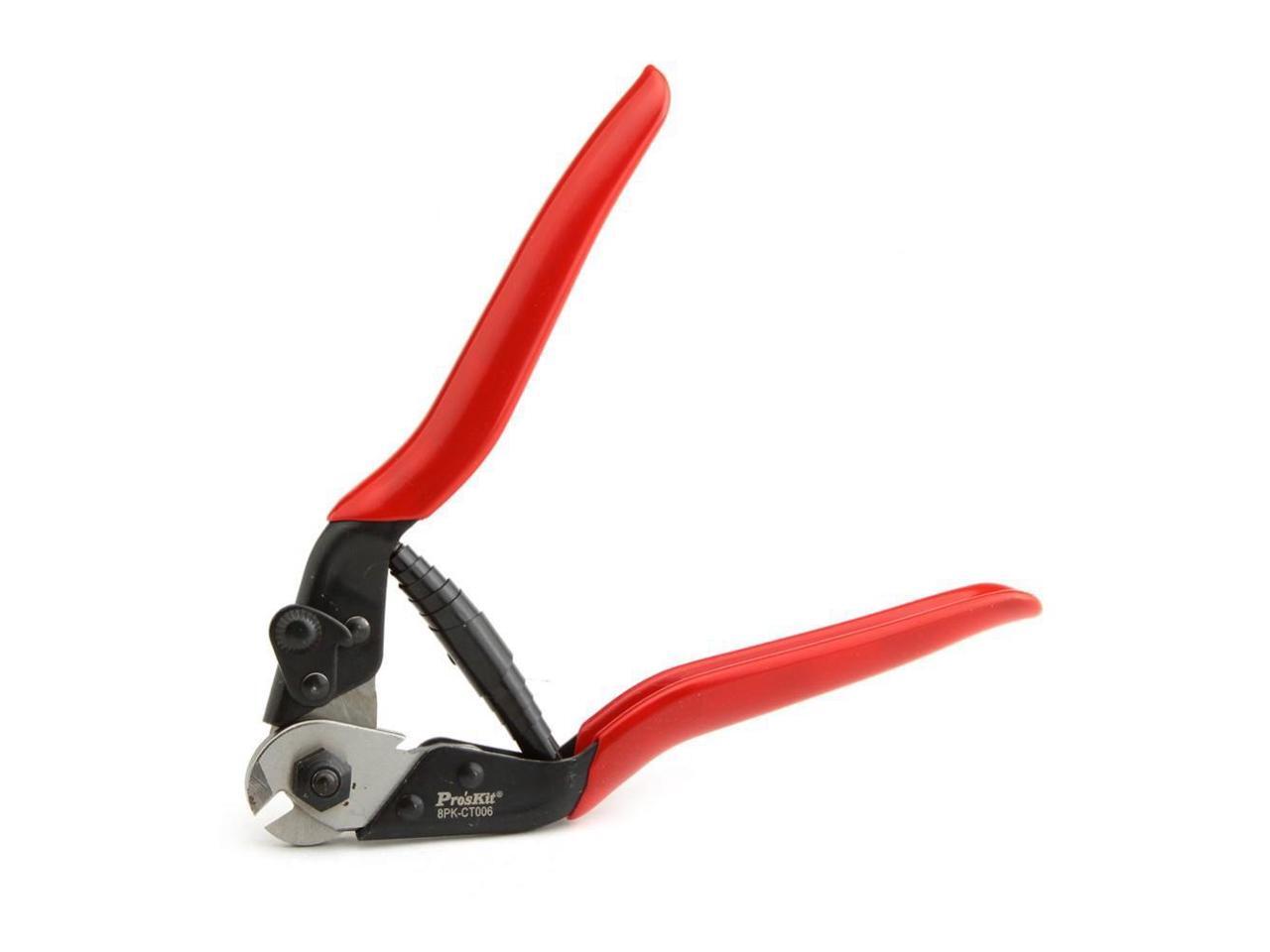 Pro'sKit 8PK-CT006 Wire Rope And Cable Armour Cutter Cutting Plier Wire ...