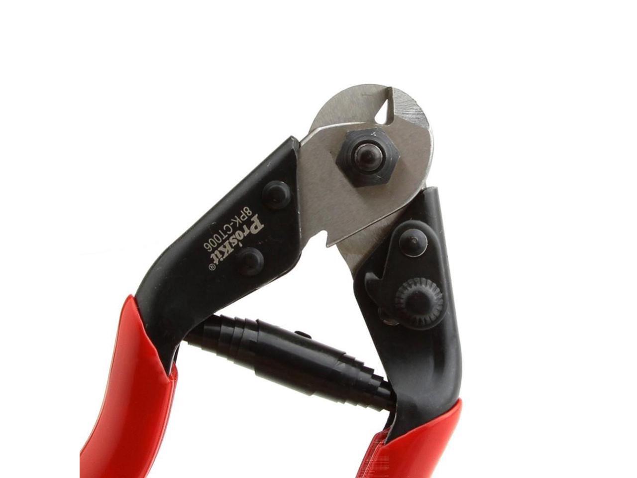 Pro'sKit 8PK-CT006 Wire Rope And Cable Armour Cutter Cutting Plier Wire ...