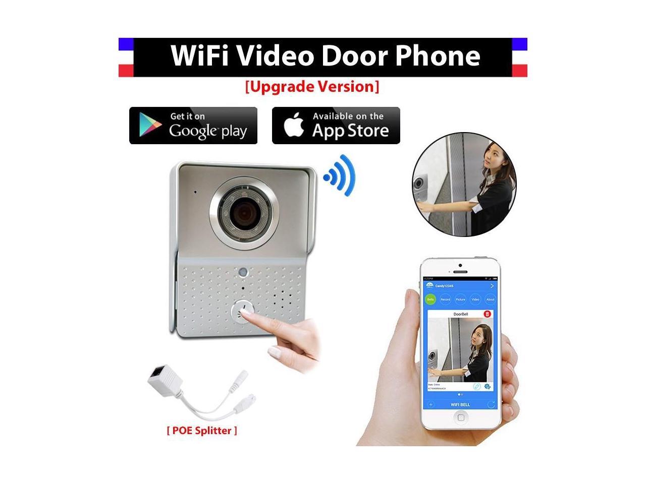 Wireless Wifi Video Doorbell Camera IP Video Door Phone Intercom System ...