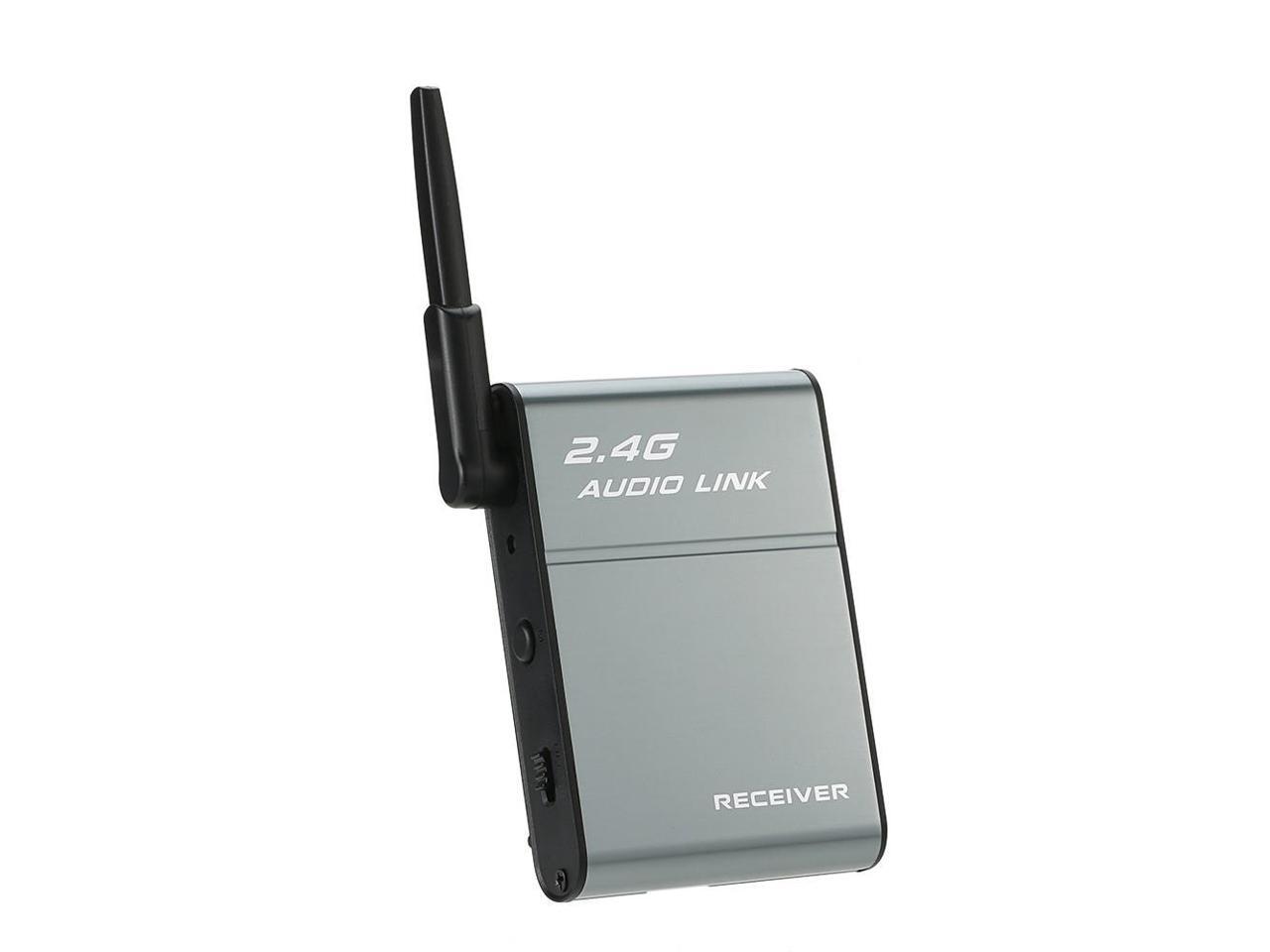 2.4G Digital Wireless Audio Transmitter Sender & Receiver Adapter ...